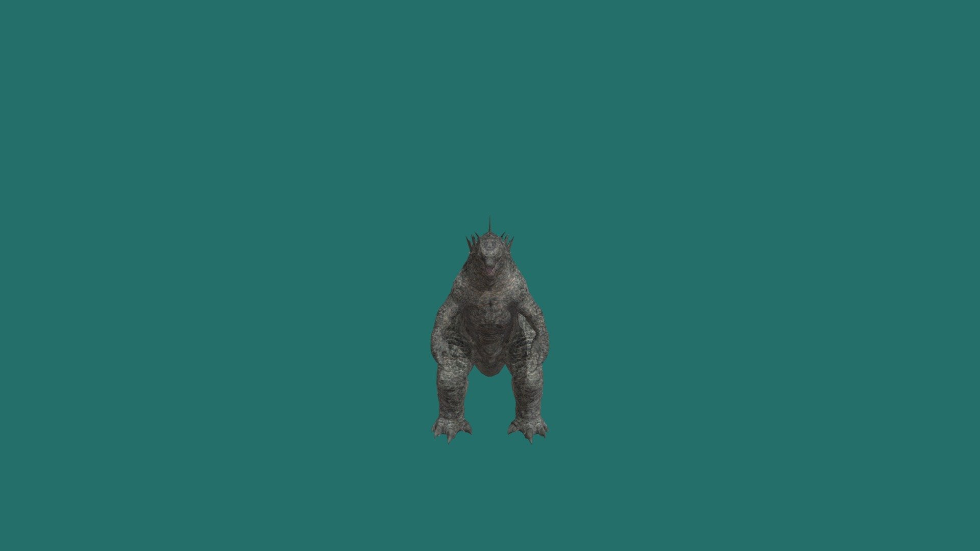 Godzilla 2021 - 3D model by uhjububu [7299540] - Sketchfab