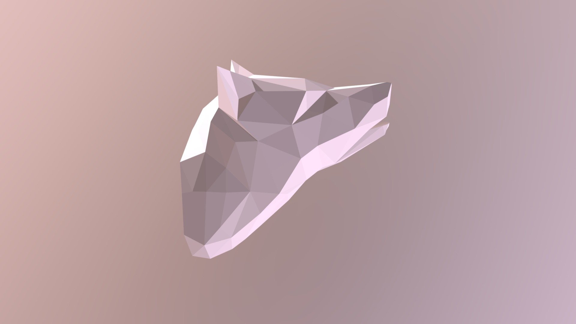 WolfLowPoly - 3D model by samuels [729956a] - Sketchfab