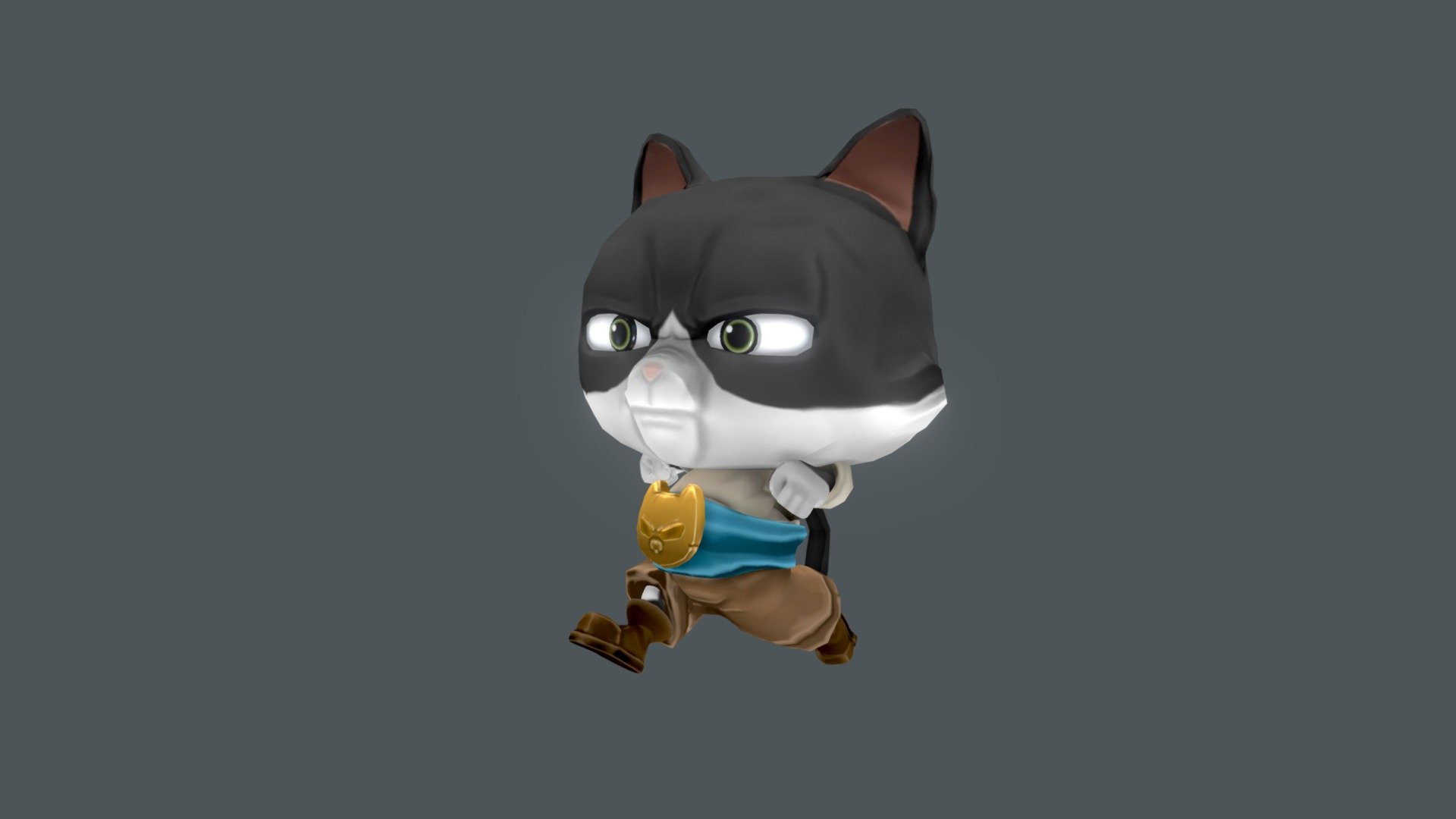 Captain snooze animation - 3D model by geovaneleandro [72999ba] - Sketchfab