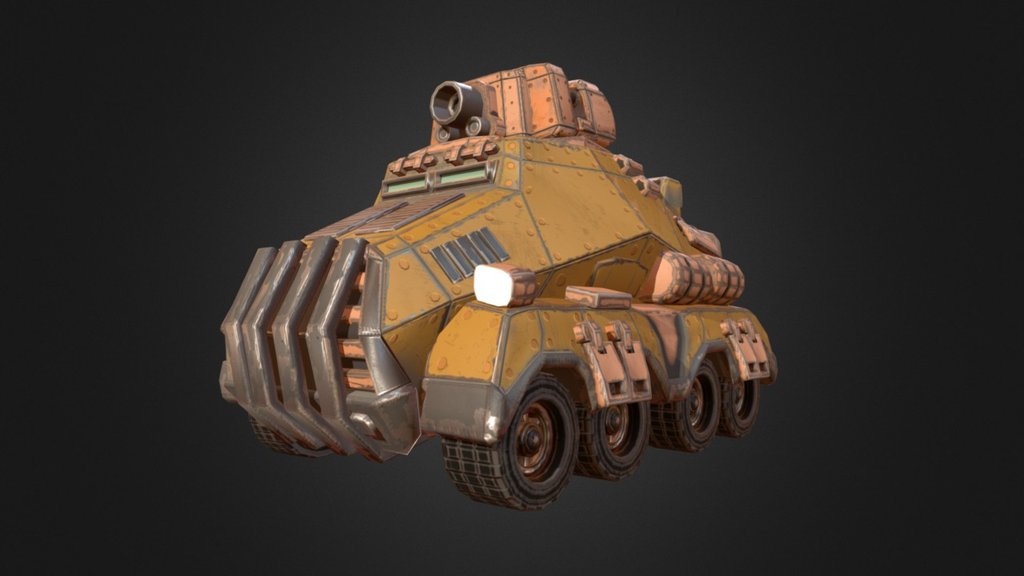 Battle Transporter - 3D model by Slapunas [729adf4] - Sketchfab