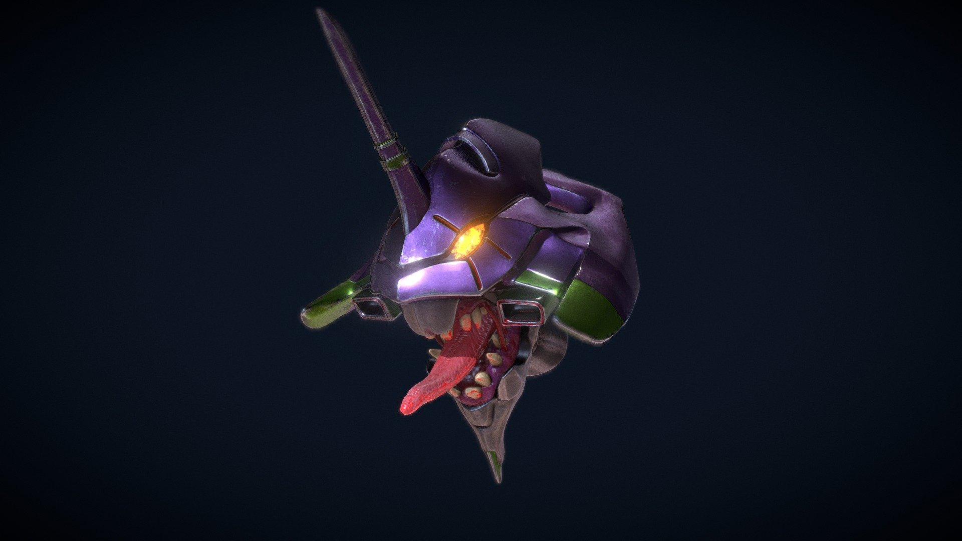 EVA 01 - FANART - 3D model by Lucas M. Rey (@luqitasmt) [729af2e ...