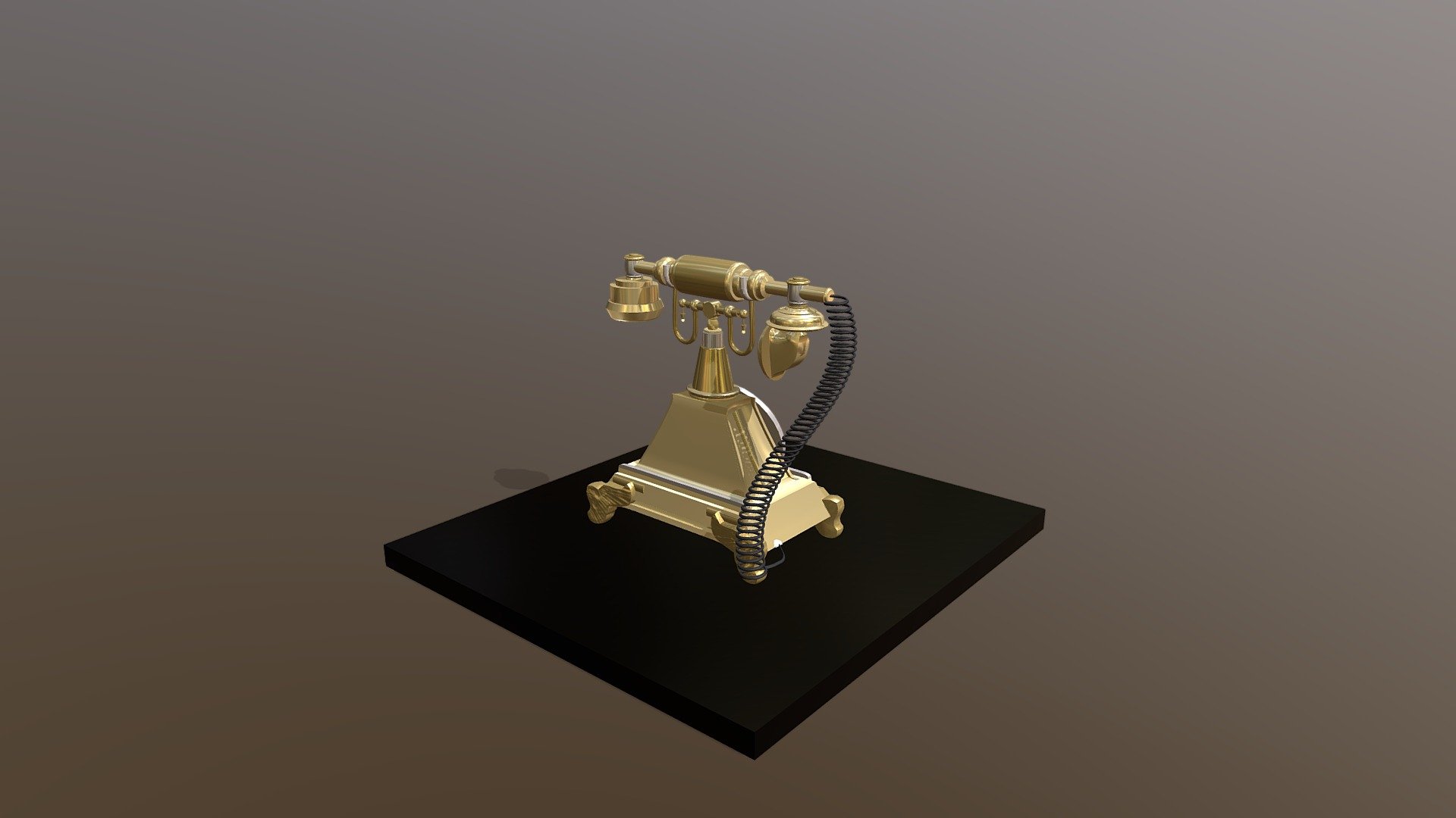 VINTAGE TELEPHONE - Download Free 3D model by Mazenshaikh [729bb04 ...