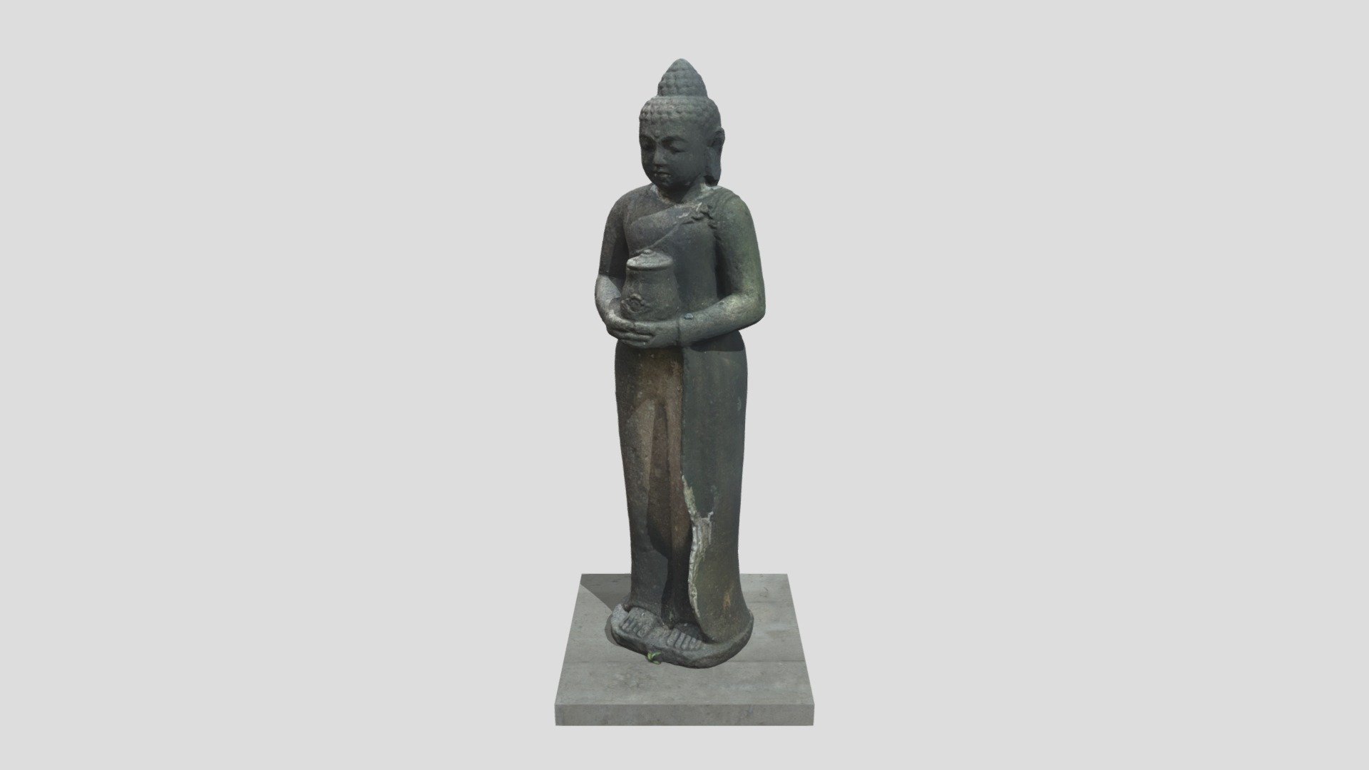 Patung Budha - 3D model by Puri Agung Peliatan (@puriagungpeliatan ...