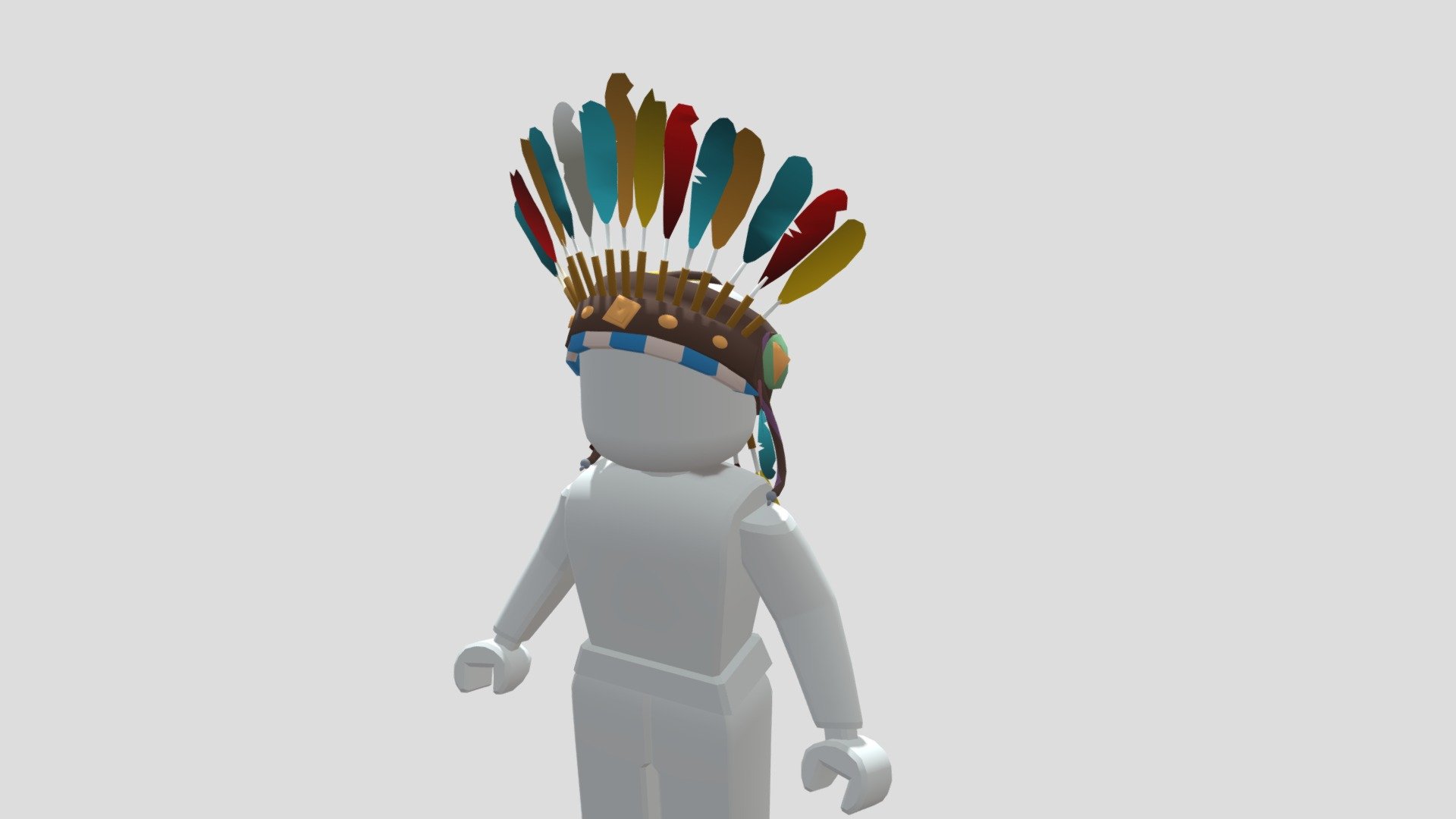 Robloxian Chief - 3D model by AwesomeAmbz [729d191] - Sketchfab