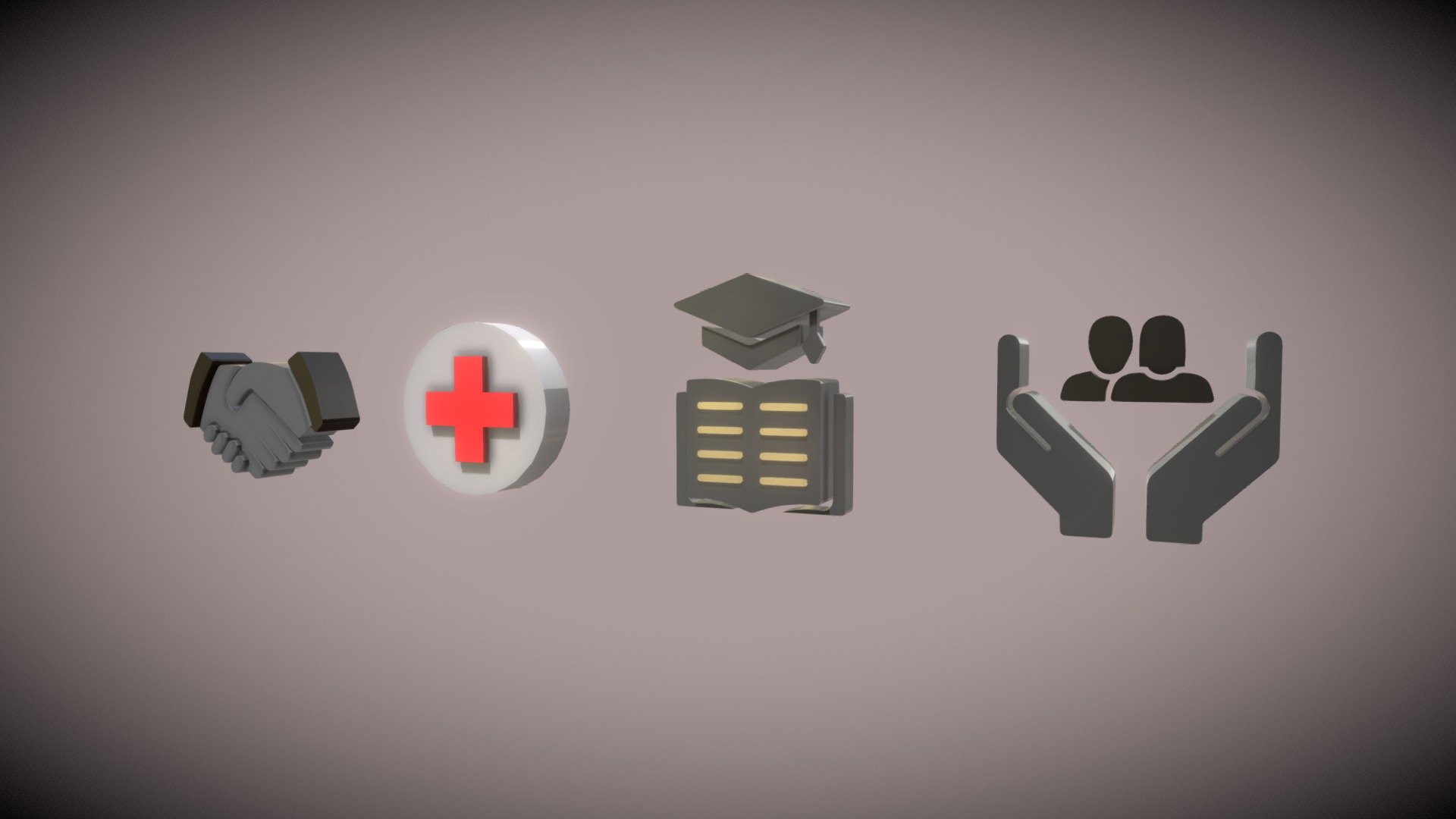 Icon Social - Download Free 3D model by Kateryna (@nkkateruna) [729e0c6 ...