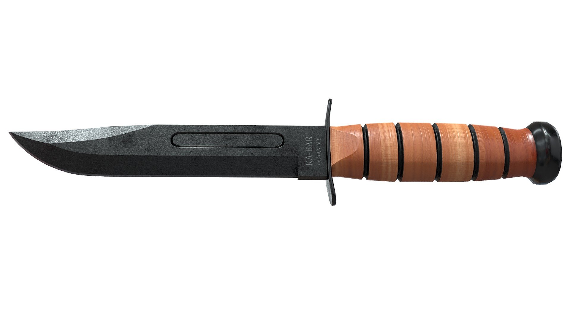 Ka-Bar Tactical Combat Blade - 3D model by Neonvein [729e254] - Sketchfab