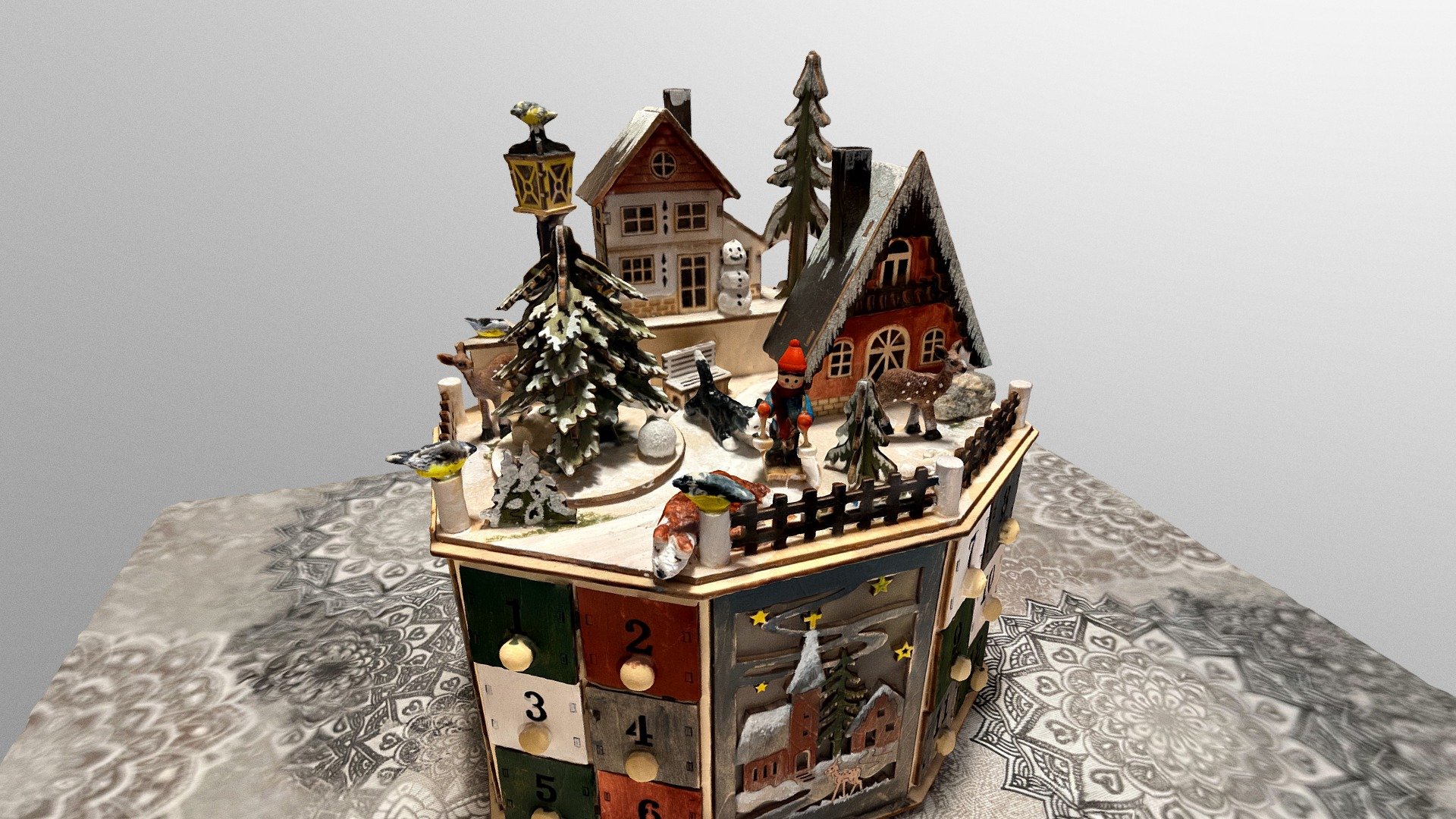 Advent calendar - 3D model by arttujulin [729f30b] - Sketchfab