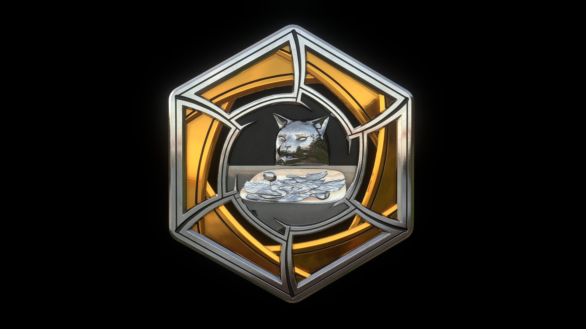 Badge 6 - 3D model by totem3d [72a2a2f] - Sketchfab