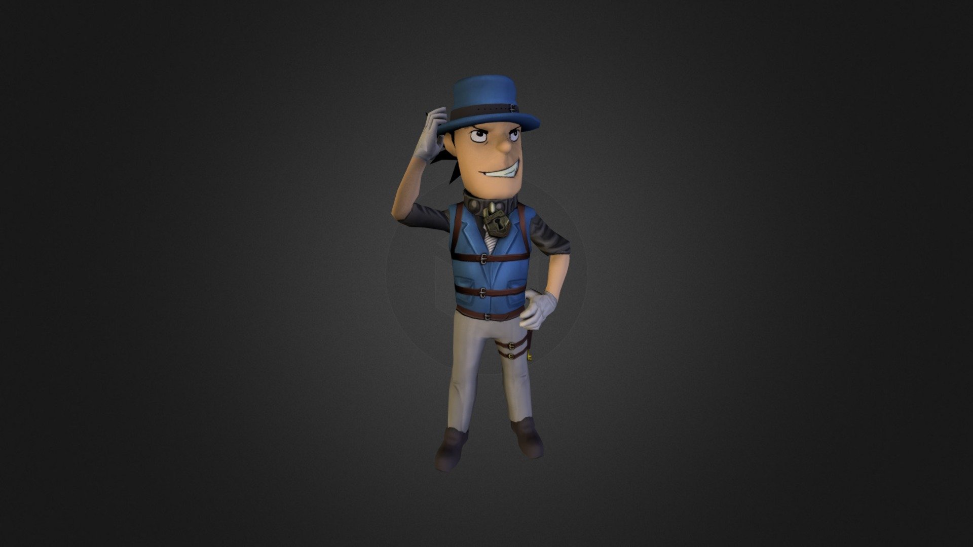 Escapist - 3D model by artlexander [72a2c9b] - Sketchfab
