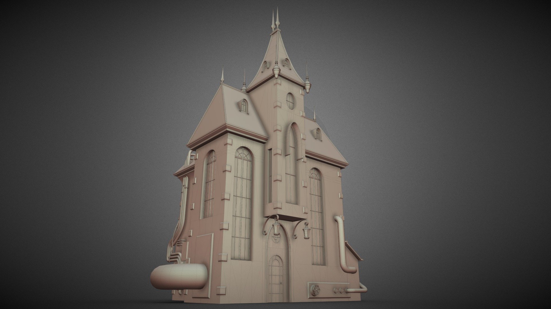Colorful Home - 3D model by mohamedhussien [72a3d2b] - Sketchfab