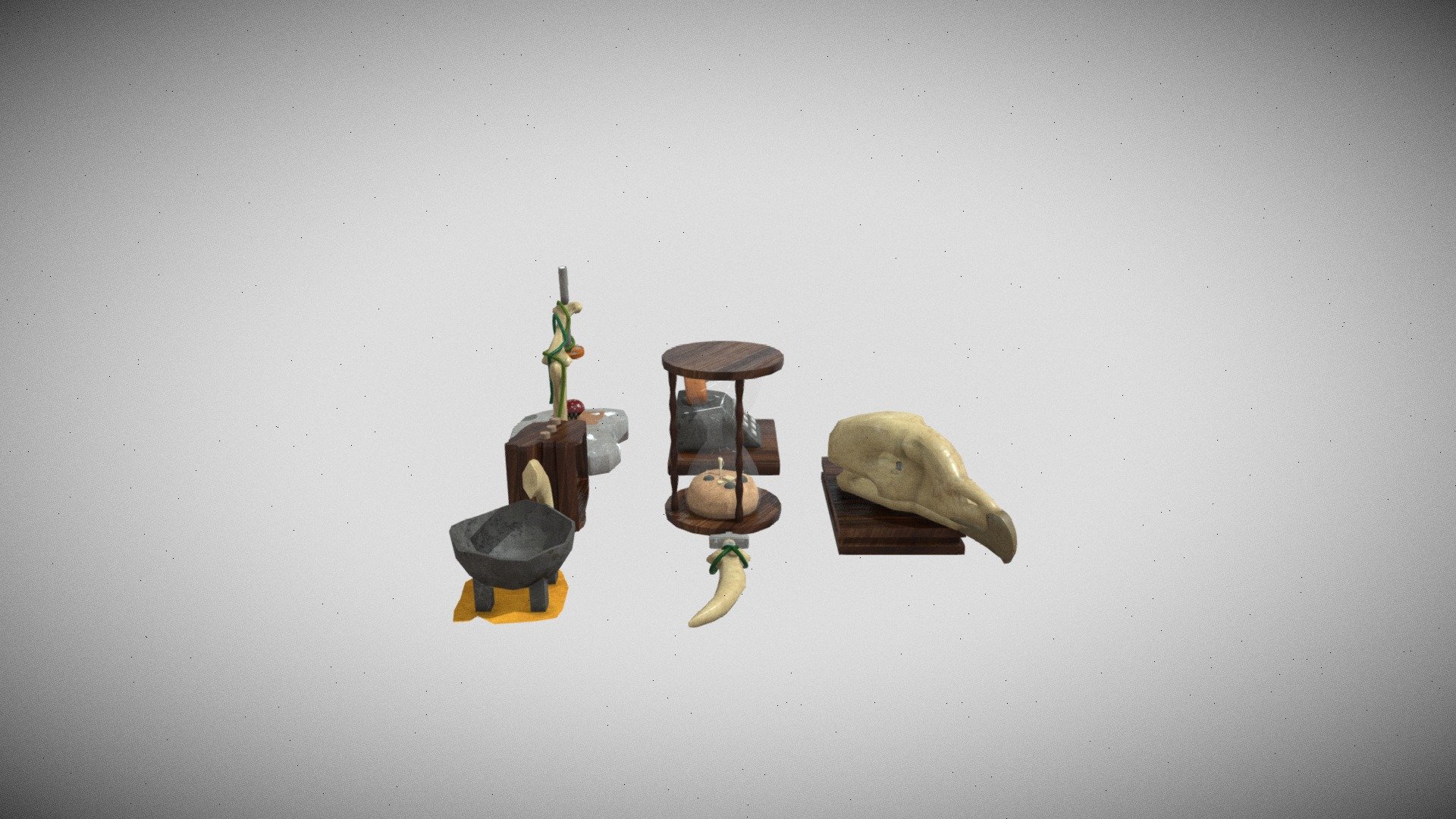 Prehistoric science and technology. - Download Free 3D model by ...