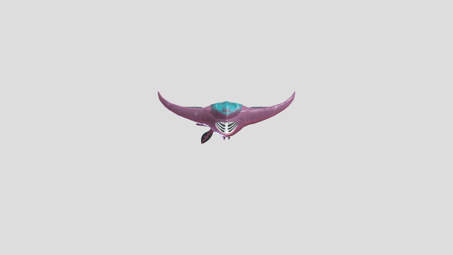 Manta Monster - 3D model by blackbugit [72a6a59] - Sketchfab