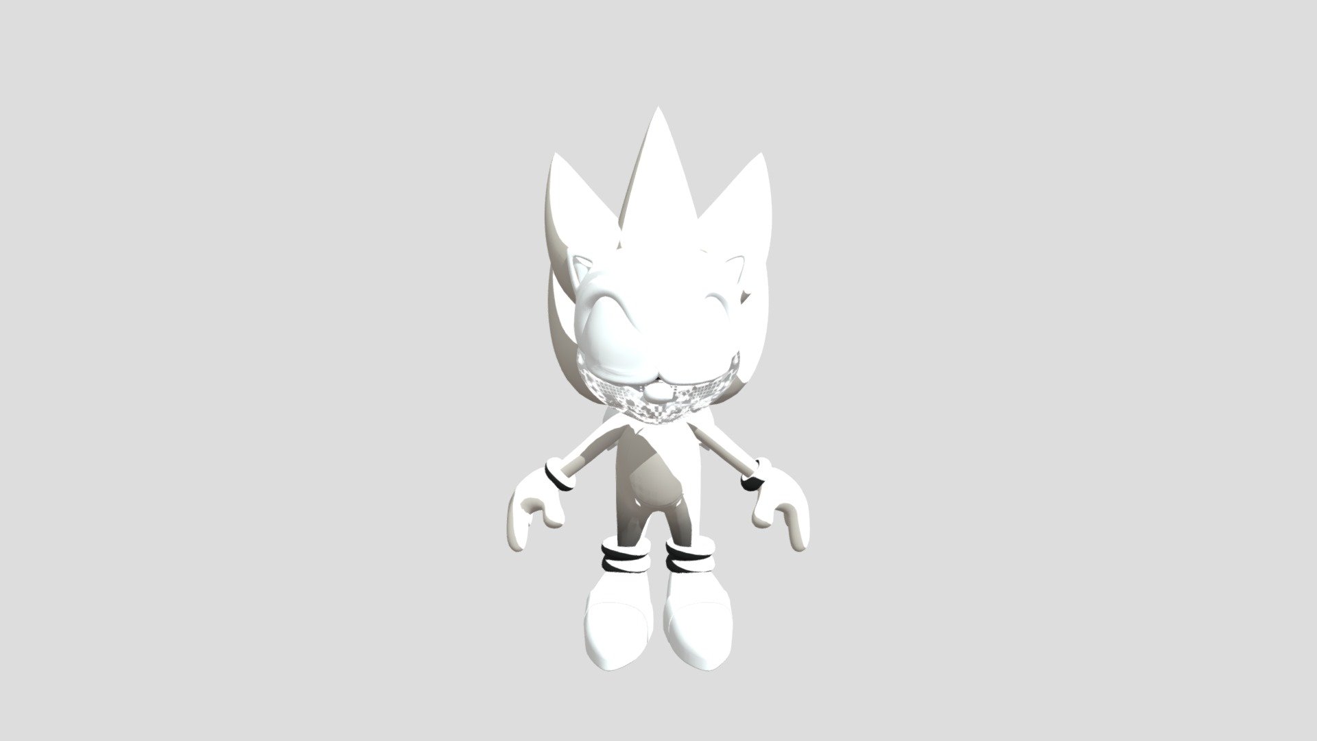 AOSTH Super Sonic - 3D model by Sonic the Hedgehog Fan # 9,945,677 ...