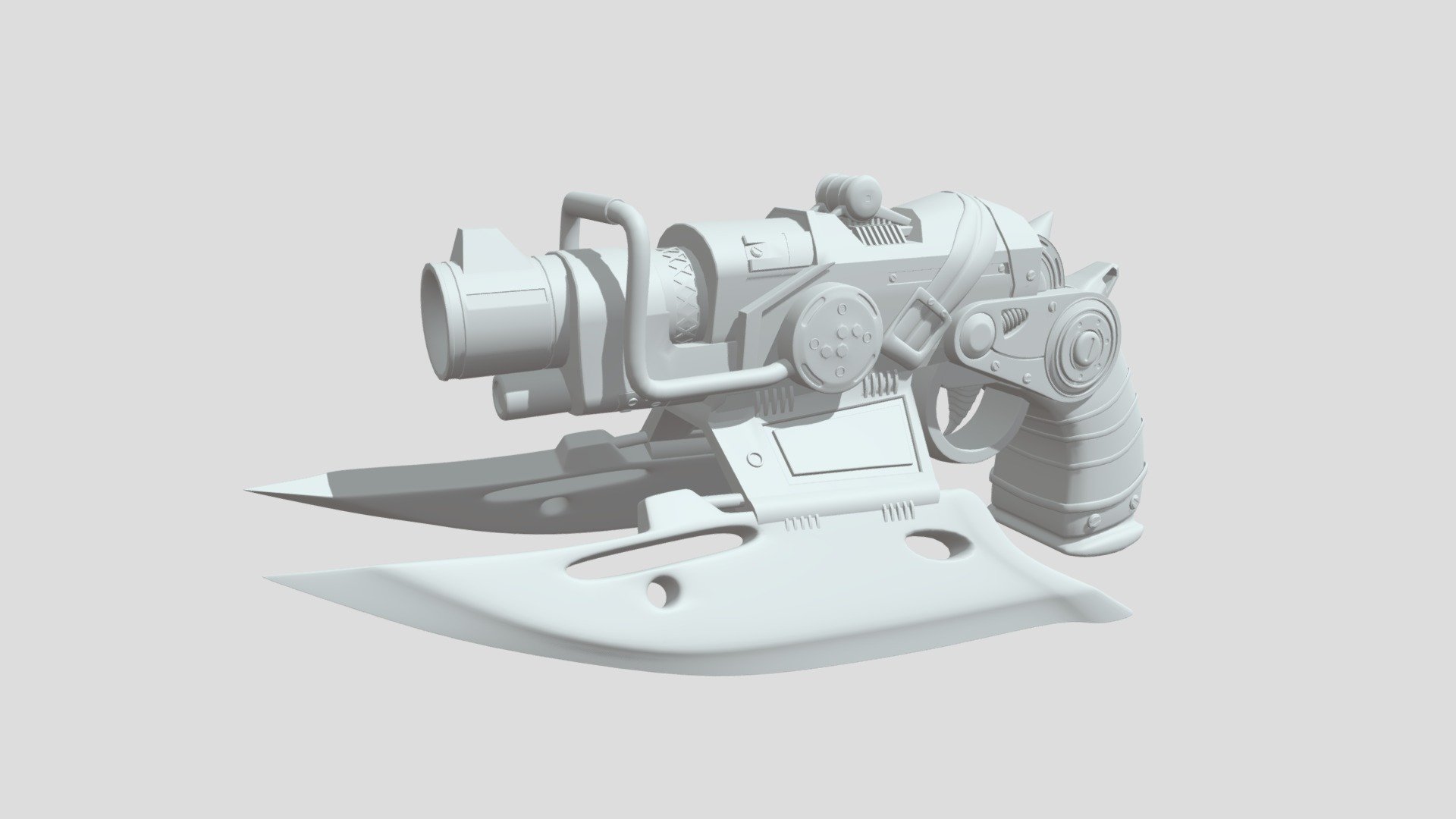 Blade Gun - Download Free 3D model by mayurmistry7293 [72a8a09] - Sketchfab