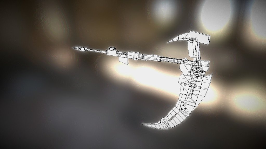 RWBY - Crescent Rose - 3D model by Bryan Pan (@bryan.pan) [72aaebd ...