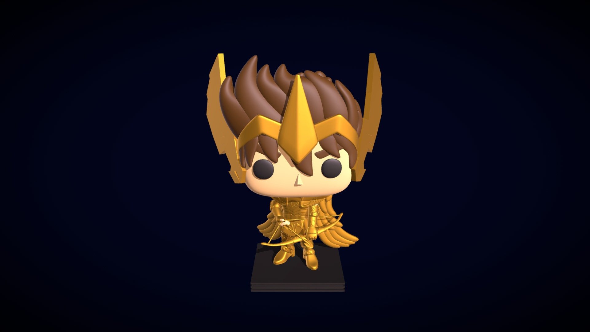 Funko Seiya - 3D model by nanascar3d [72ab6c8] - Sketchfab