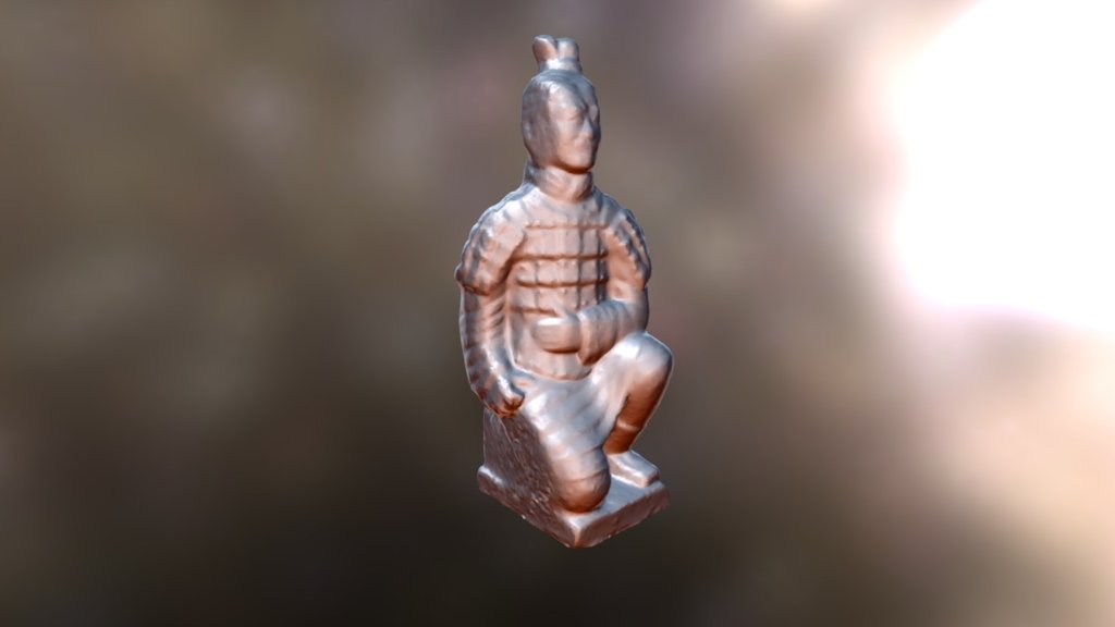 Samurai Statue - Download Free 3D model by s4ndw1ch [72abc6a] - Sketchfab