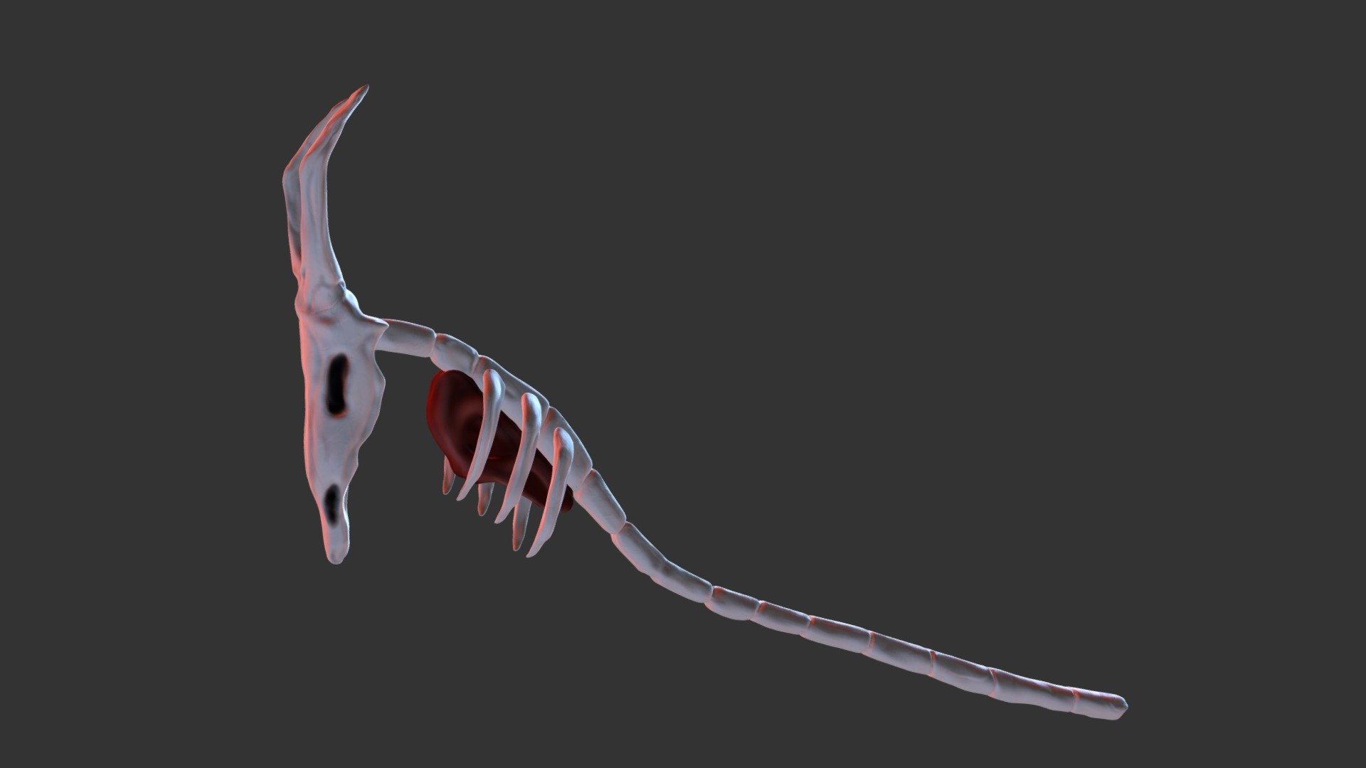 Bone Dragon Staff (Guild Wars) - 3D model by Korrven [72ac723] - Sketchfab