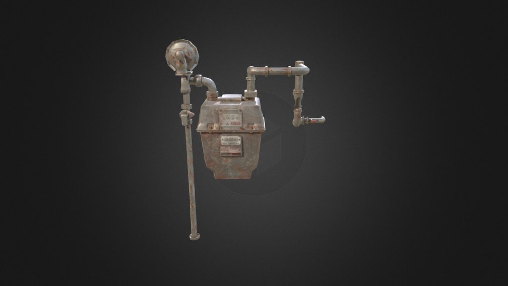 Gasmeter - 3D model by vinnyhaw [72ac884] - Sketchfab