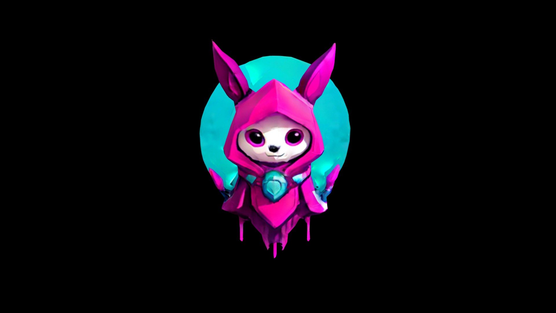 A digital painting of a cute, small creature res - Download Free 3D ...