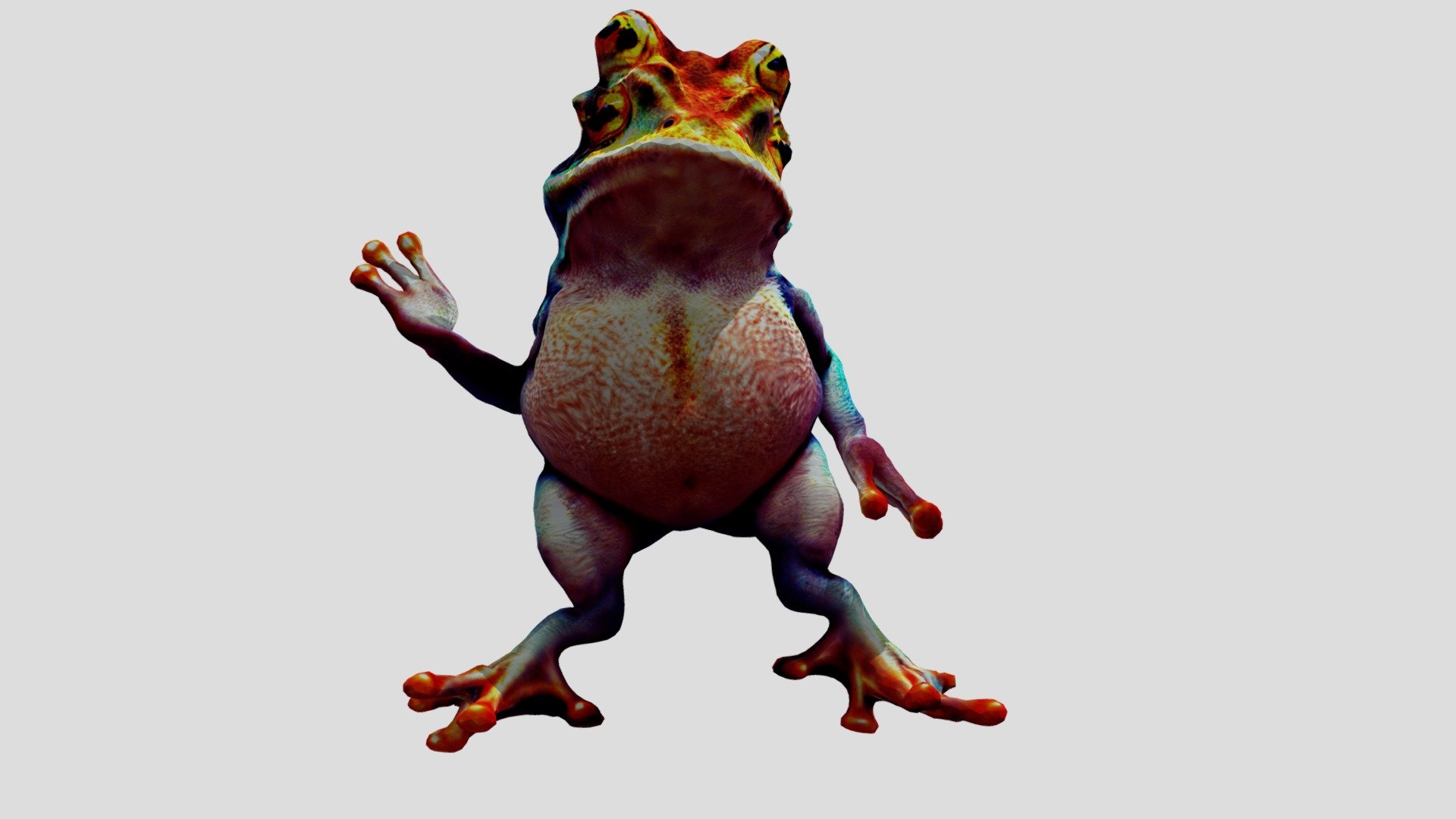 Dancing Alien Frog AI Generated - Buy Royalty Free 3D model by Jimmy ...