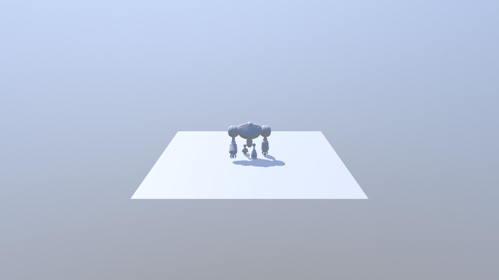 Walking Robot - 3D model by SierraMarsh [72b45e0] - Sketchfab