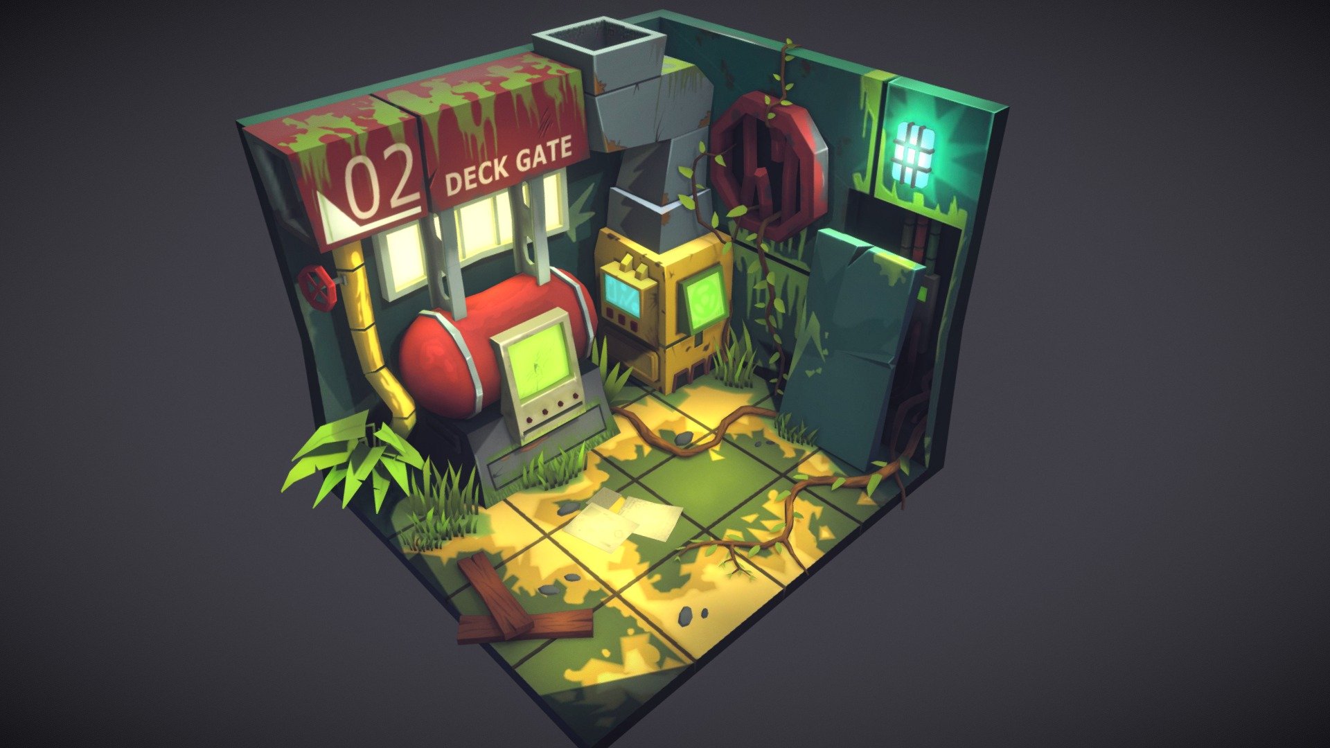 Laboratory 51 - 3D model by Egor Liashchuk (@egorliashchuk) [72b4bd2 ...