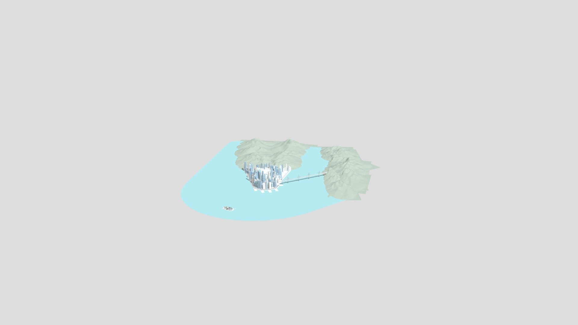 Castelia City - 3D model by cdclive [72b523e] - Sketchfab