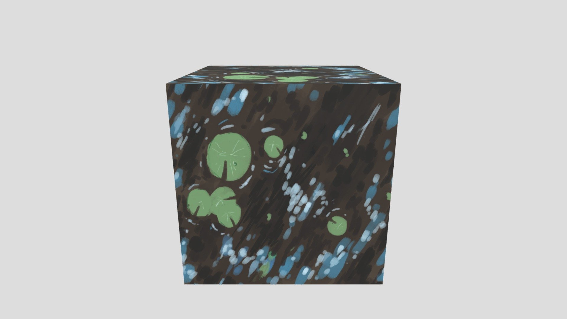 Pond Water Cube - 3D model by william.yli [72b54e7] - Sketchfab