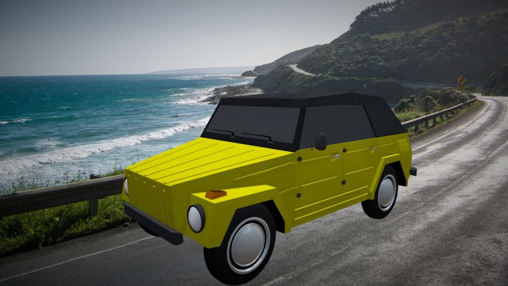 VW Thing - 3D model by PlattIntroTo3d [72b8b03] - Sketchfab
