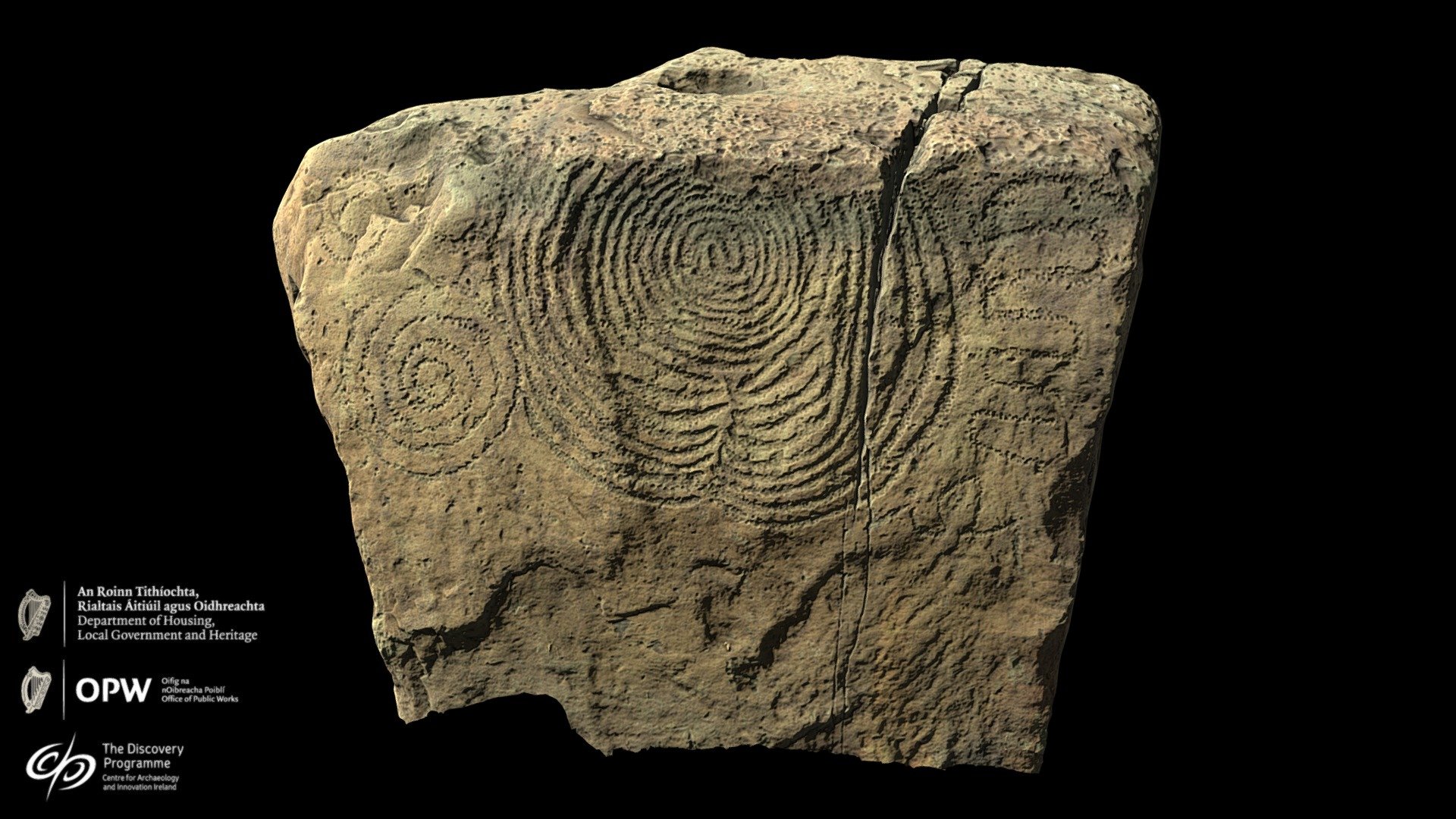 Kerbstone 51, Knowth (Photo) - 3D model by The Discovery Programme (@discoveryprogramme ...