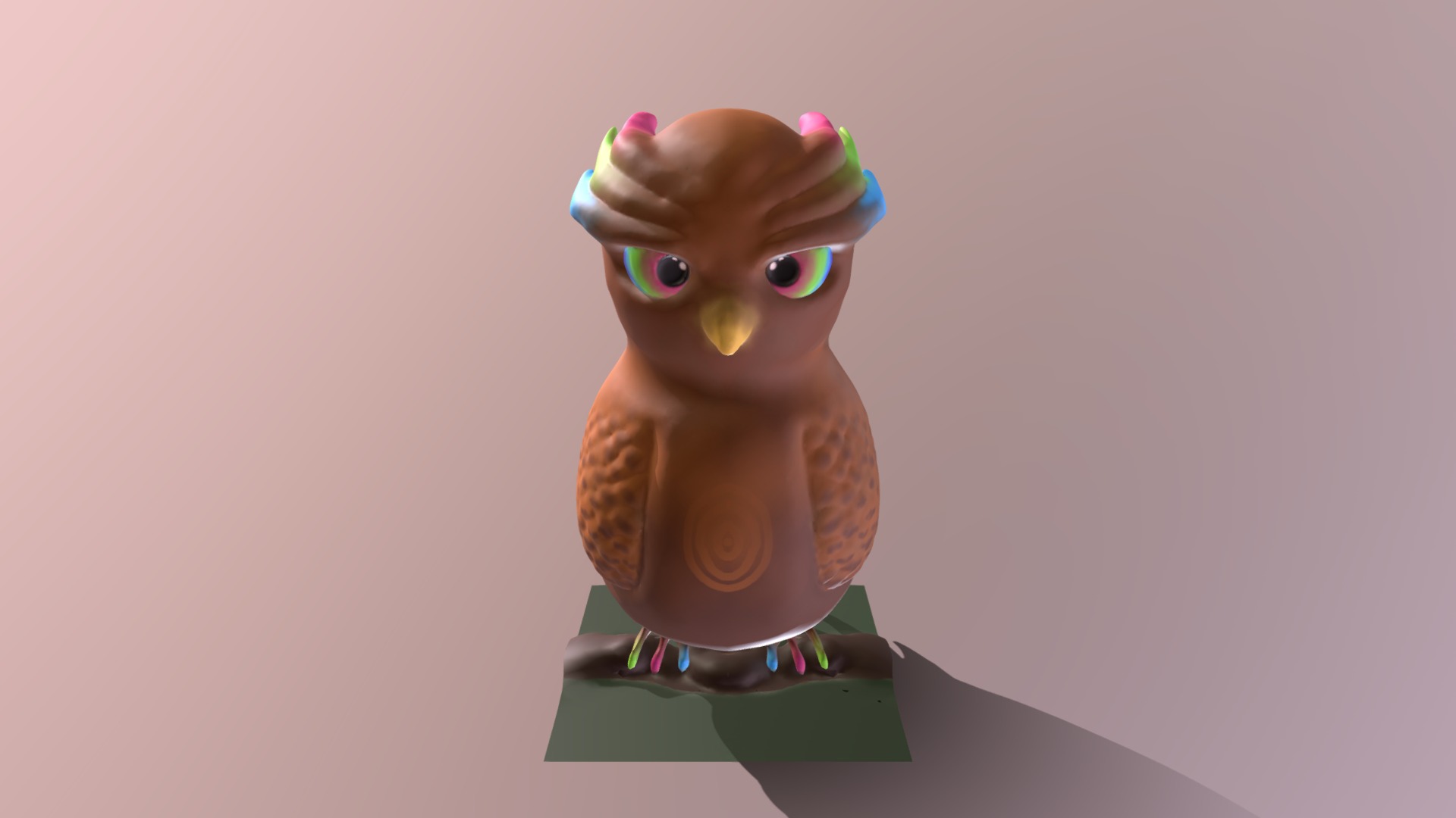 Buho - 3D model by kiwis [72b96e6] - Sketchfab