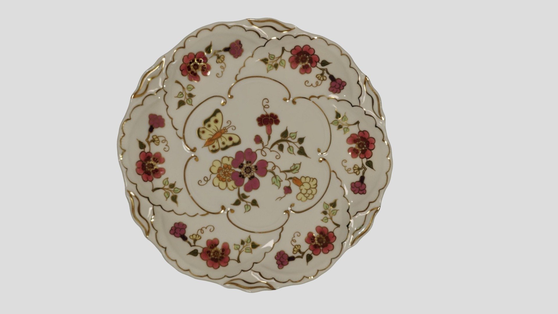 Golden Plate - 3D model by Blueprint 3D Budapest (@blueprint) [72b9bda ...