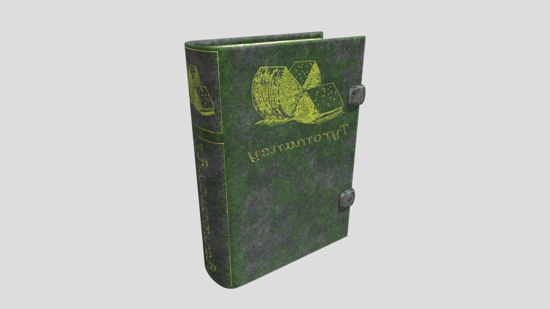 Tyromancy magic old book of divination - Download Free 3D model by ...