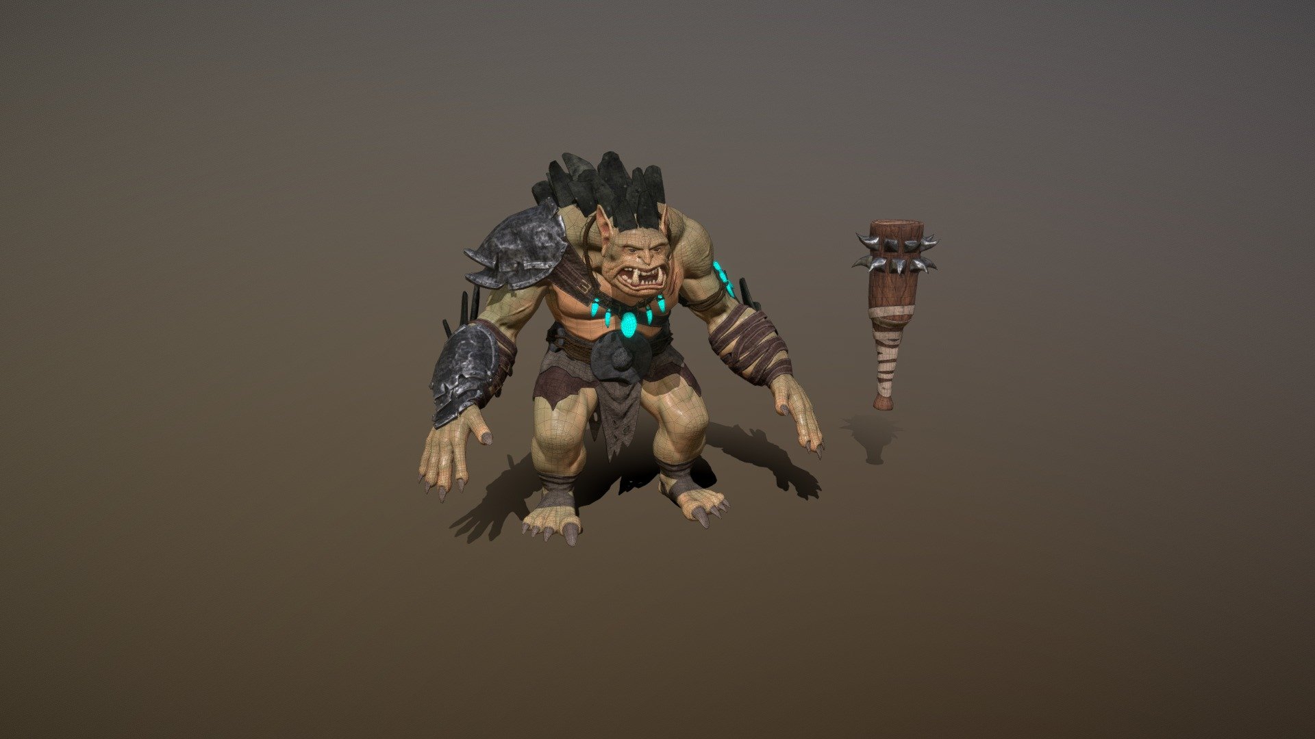 Orc - 3D model by Lucas França Candido (@lucasfcandido) [72bfe7f ...