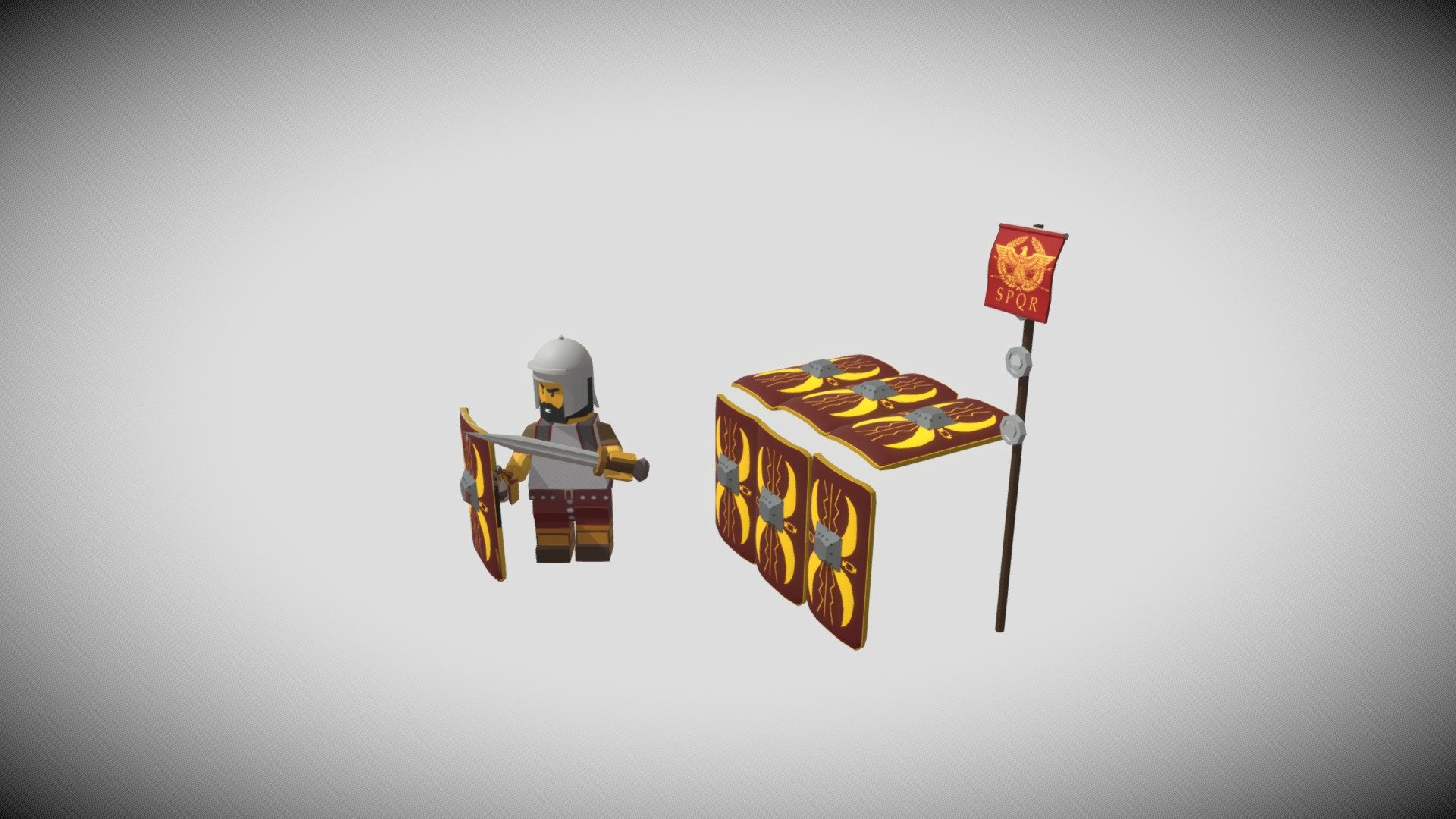 Roman Lego - Download Free 3D model by ludbeck [72c0215] - Sketchfab