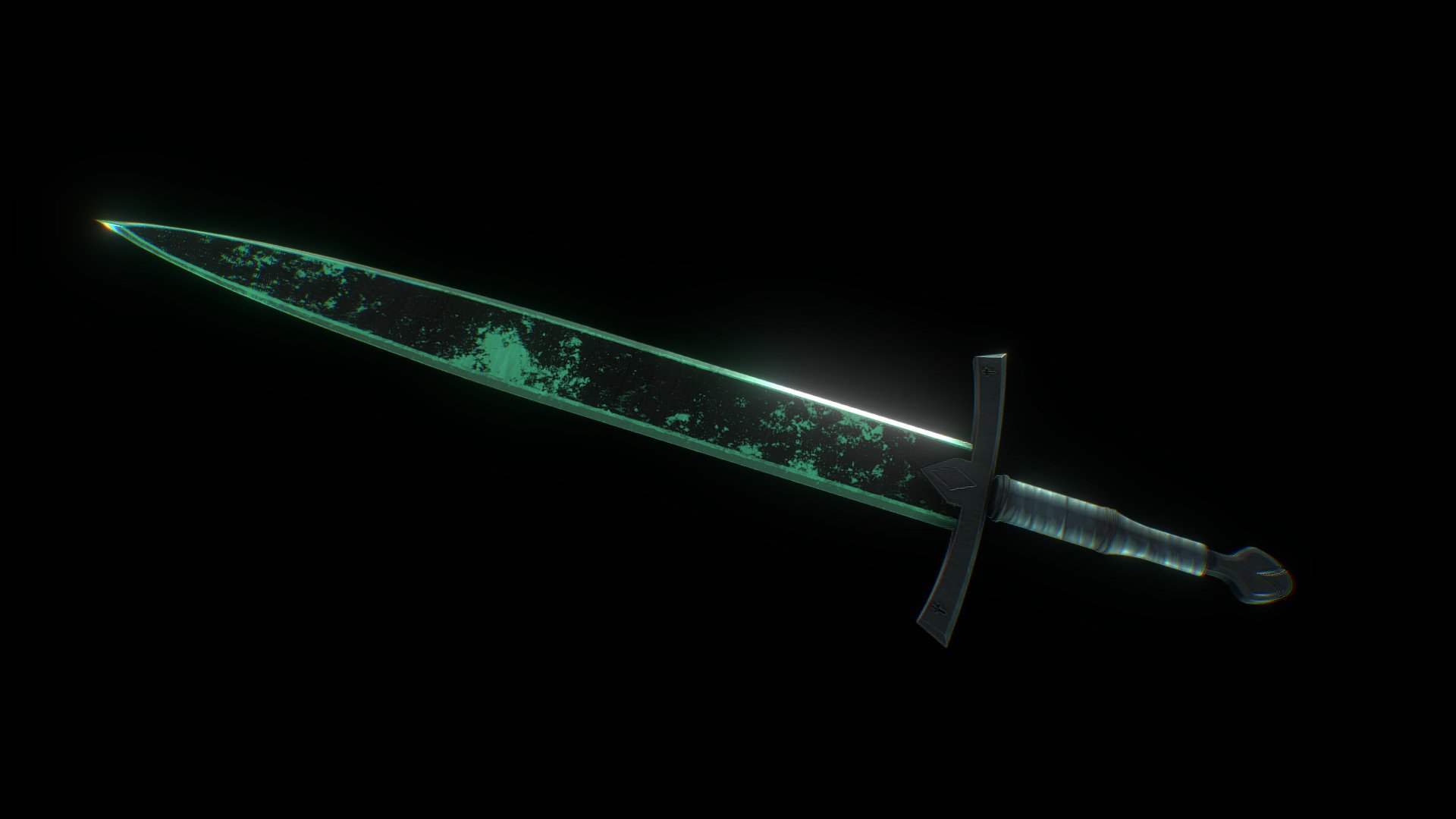 Glow Sword - Download Free 3D model by Foxx Assets (@FoxxAssets ...