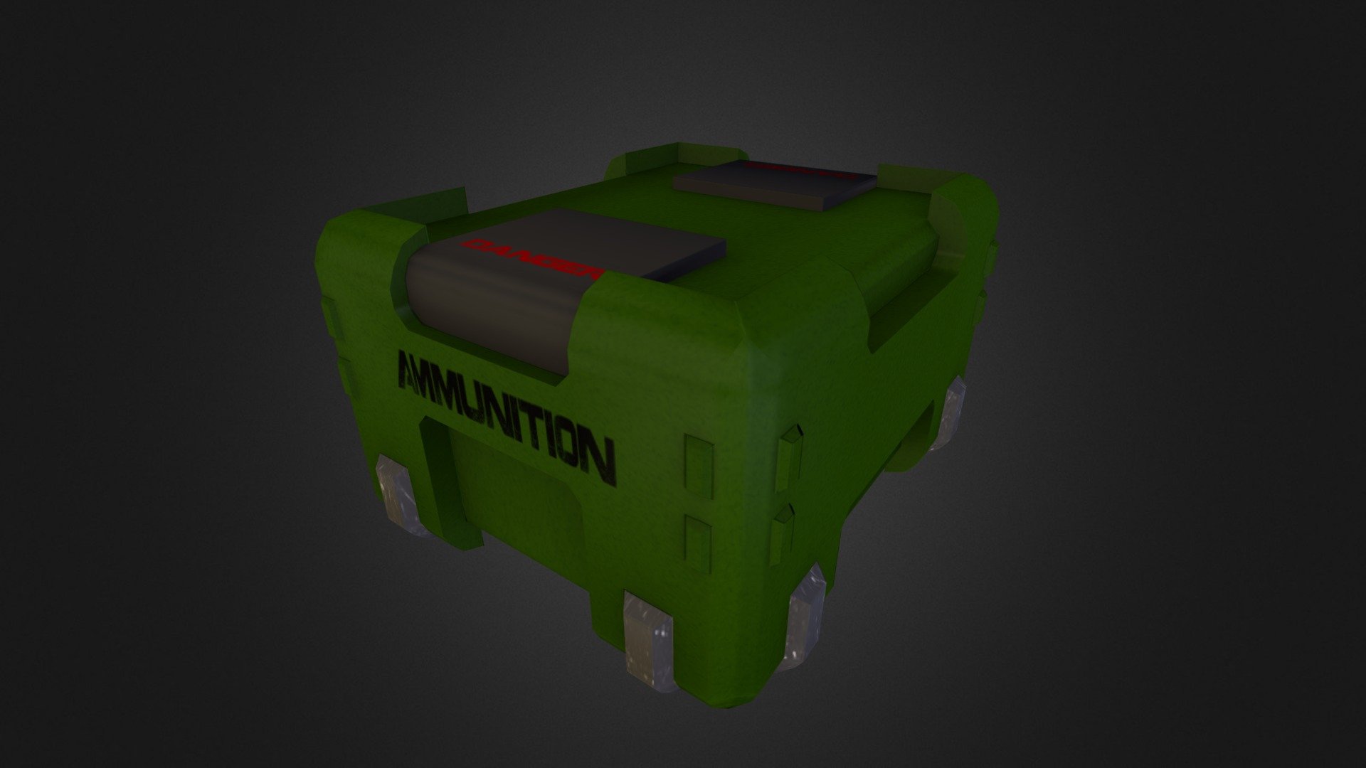 Ammo Crate Low - 3D model by Luuk Kant (@luuk.rulezz) [72c4c60] - Sketchfab