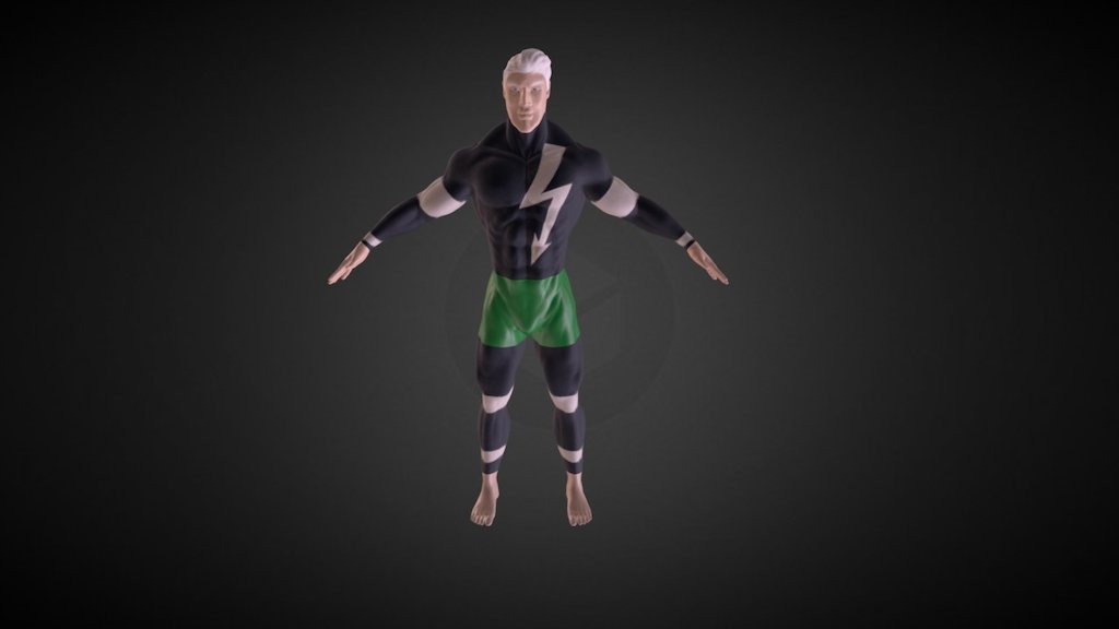 Clive the Next Quicksilver - 3D model by AkDeeps (@dipkodipko) [72c6456 ...