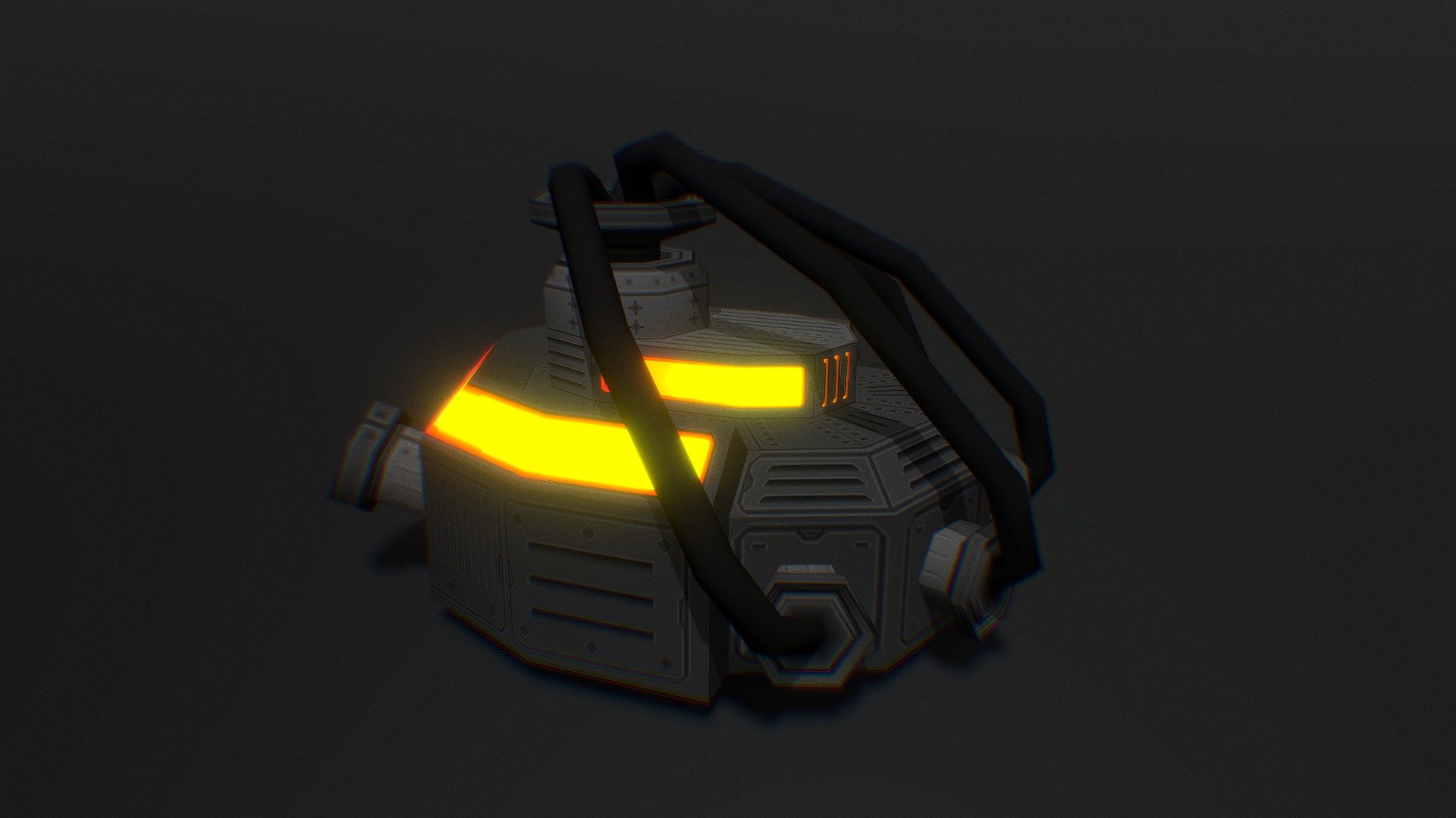 Burning Fox - Engine - 3D model by guizanchett [72c69c2] - Sketchfab