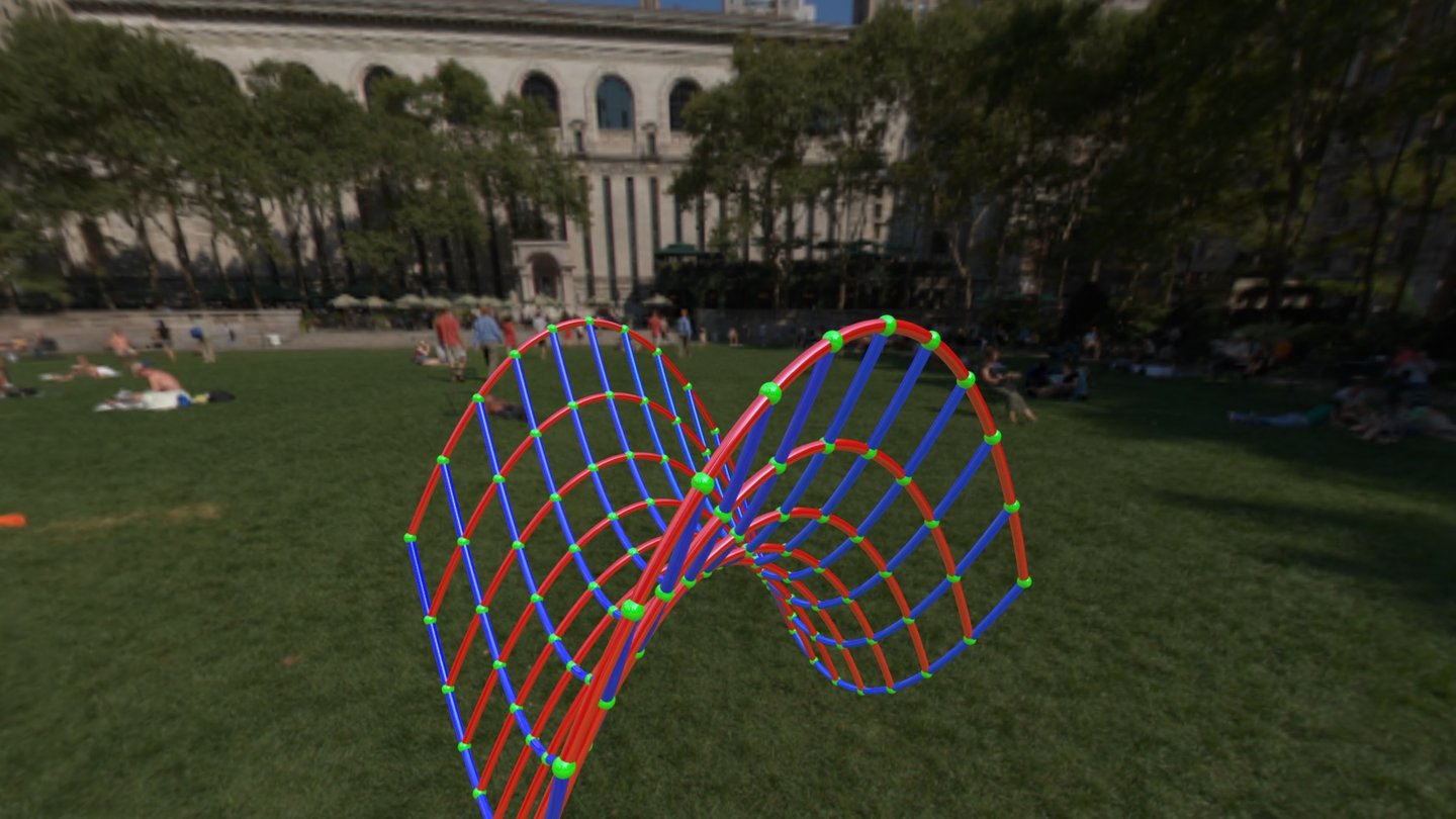 hyperbolic paraboloid at the park - Download Free 3D model by dansmath ...