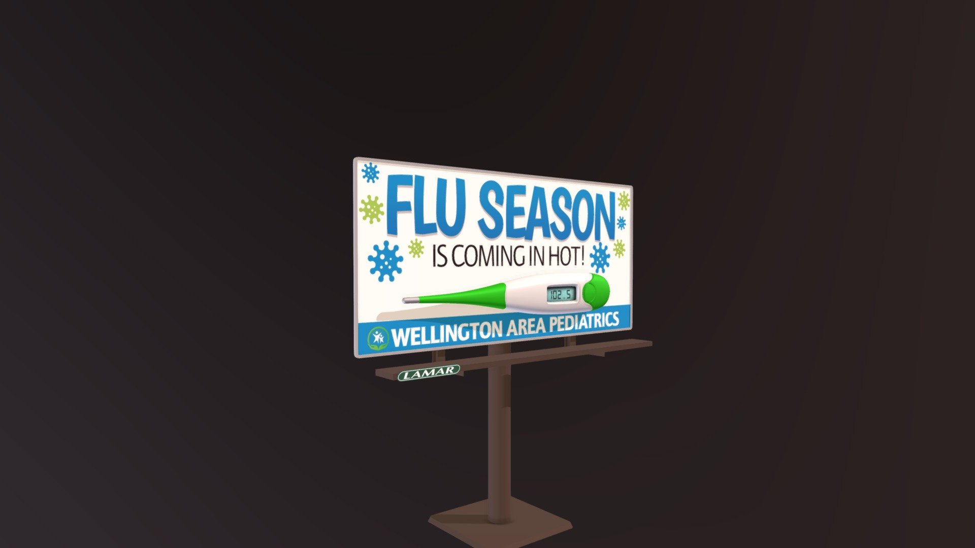 Flu Season - 3D model by Lamar3D [72c78b9] - Sketchfab