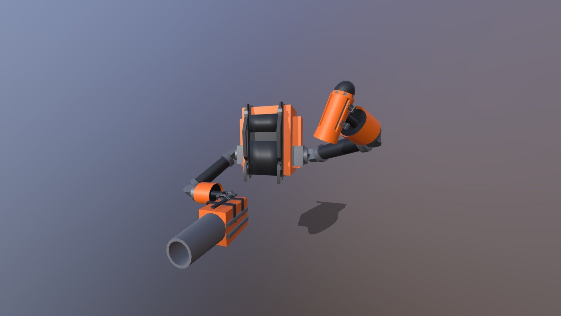 Weaponized Backpack - 3D model by Antice [72c84fe] - Sketchfab