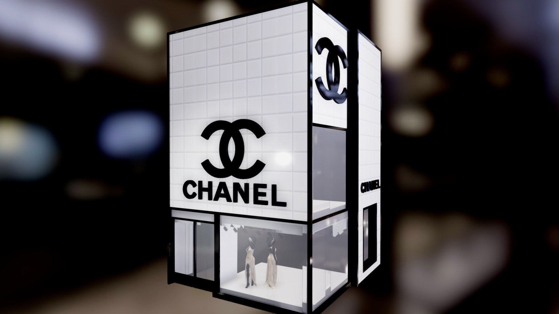 FACHADA CHANEL - STOREFRONT - Download Free 3D model by vmmaniac [72cb70d] - Sketchfab