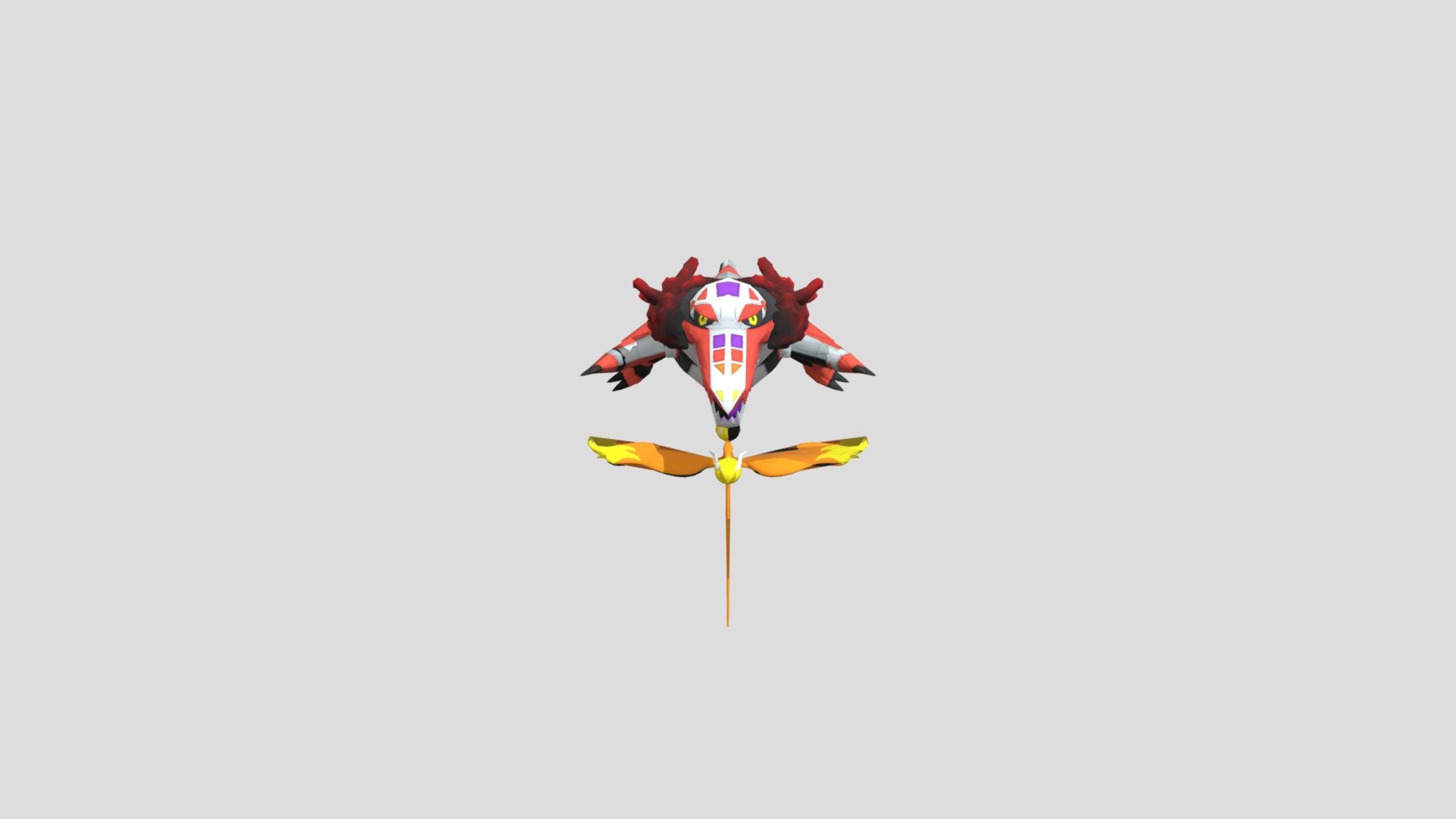 Skeledirge - Download Free 3D model by LunaEagle [72ccfad] - Sketchfab