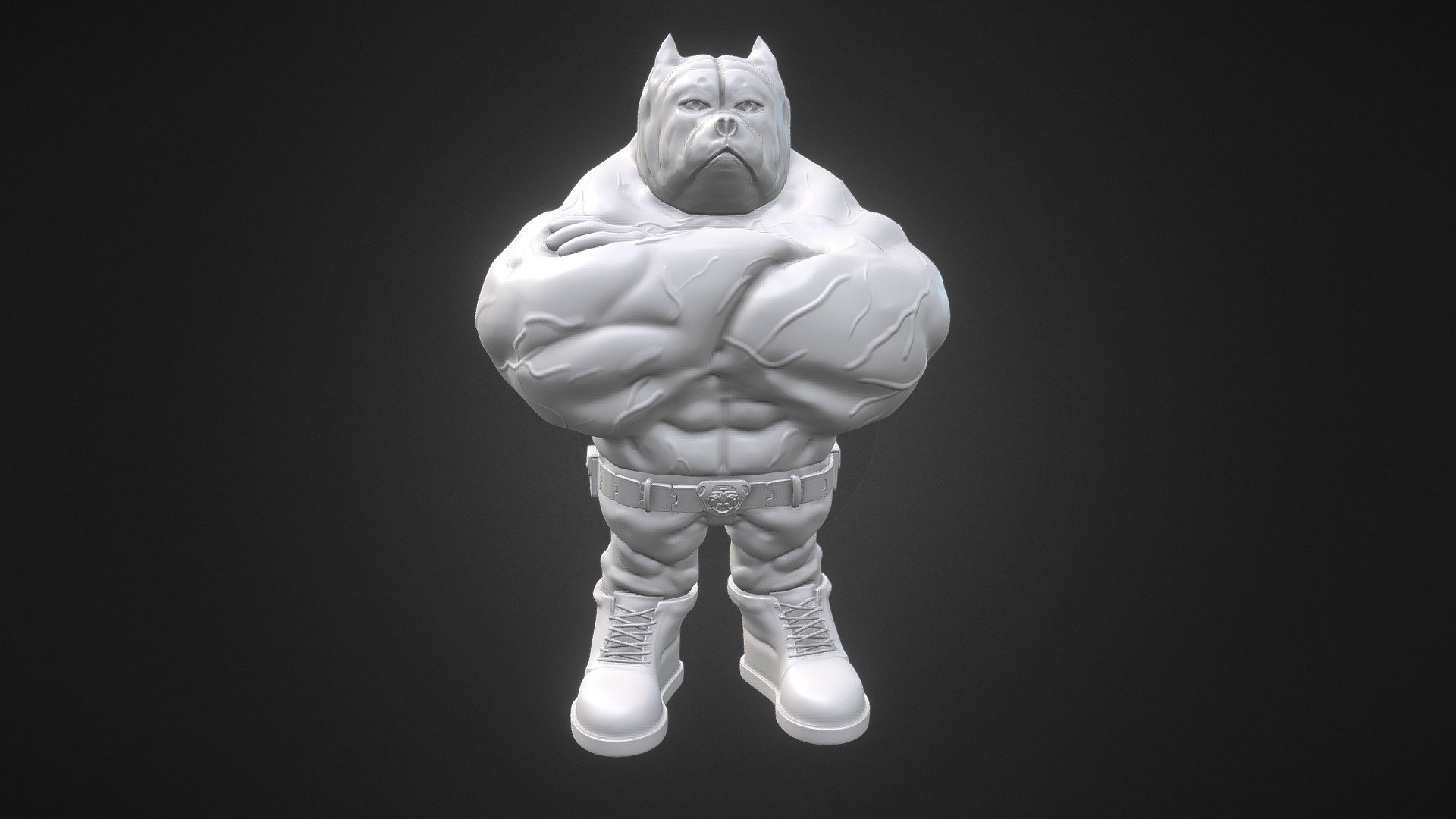 American Bully - 3D model by Nestor3D (@anficyon) [72ce0e2] - Sketchfab