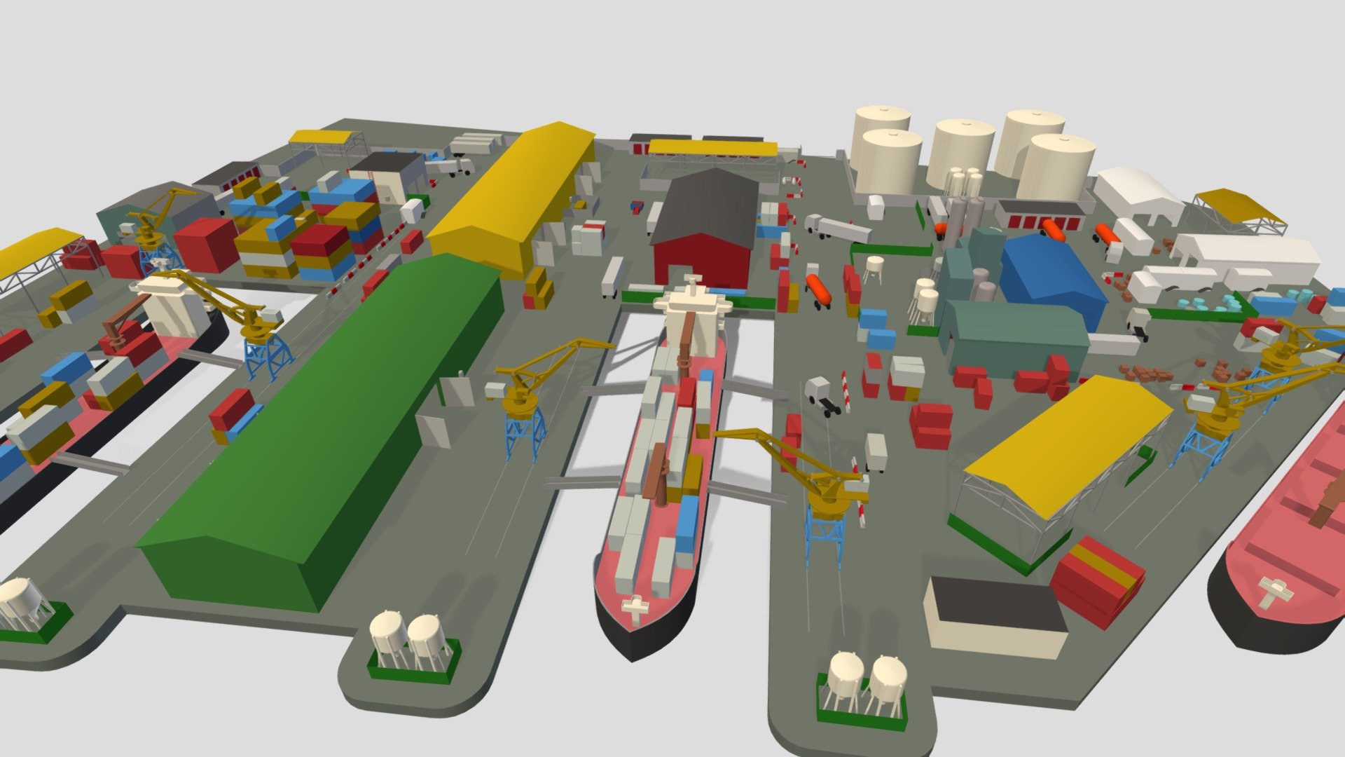GROUND BRANCH modele 3D Map DOCK - 3D model by H0MER73 [72ce2ac ...