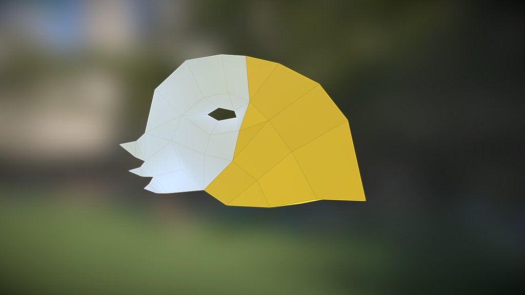 Bird Beak Mask - 3D model by paperstatue [72cf67e] - Sketchfab