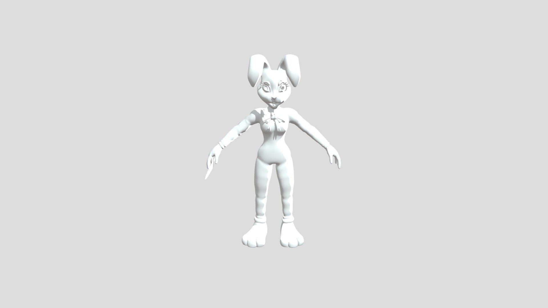 Vanny no texture - Download Free 3D model by Evil Snowman! ☃️ ...
