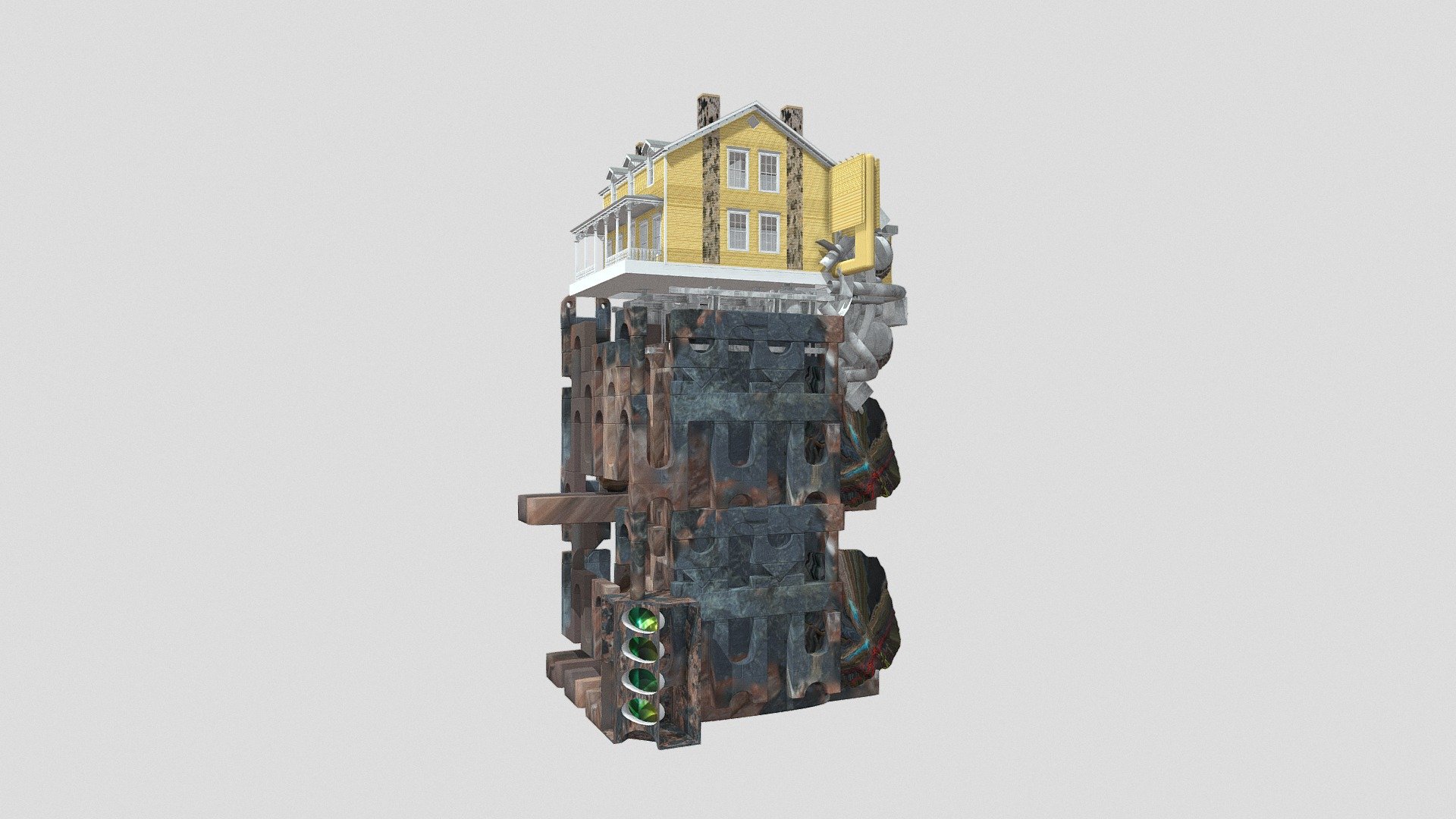 Geo Thermal - Download Free 3D model by Absari S Shawal (@Absari_S ...